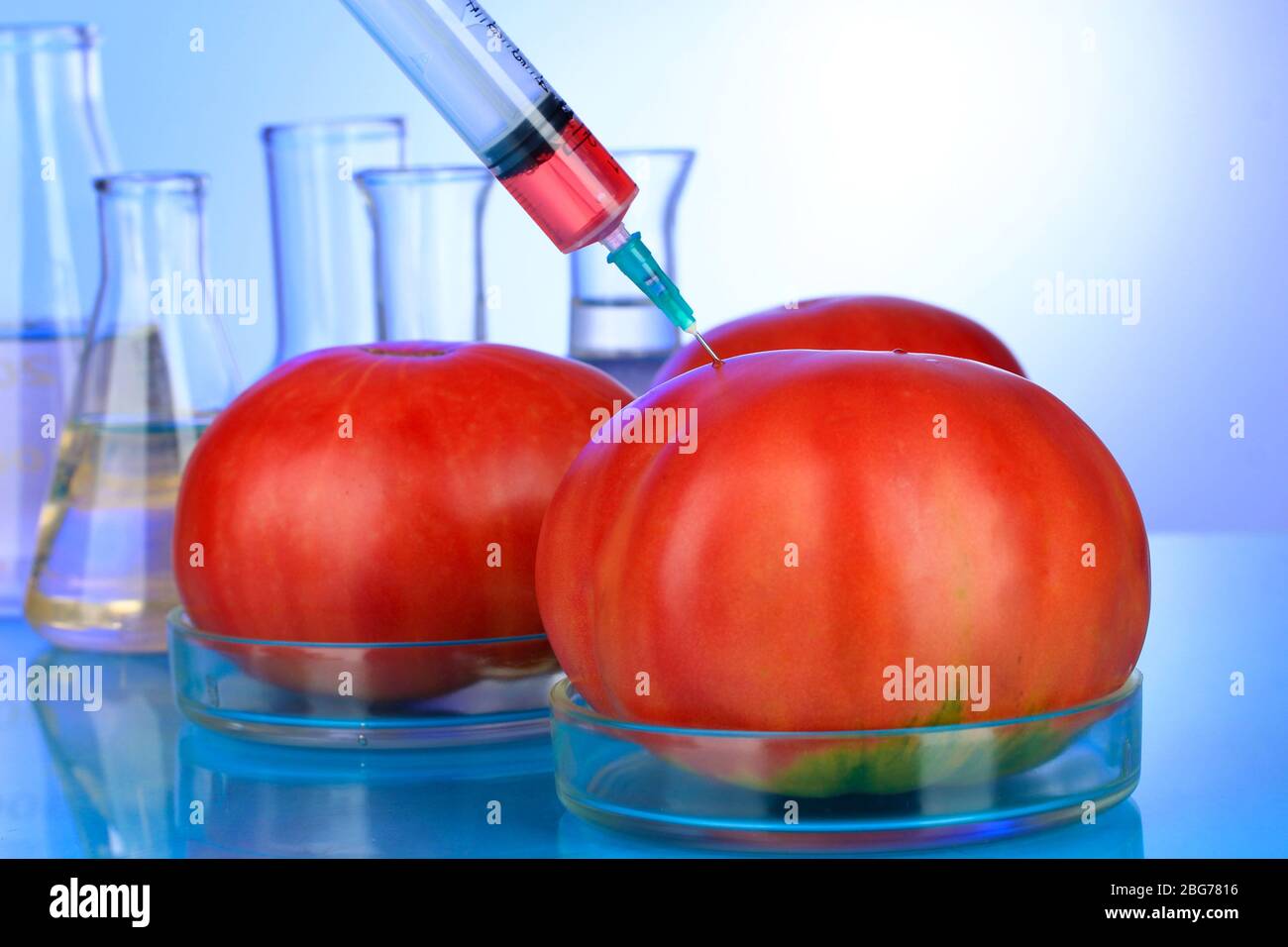 Injection fresh red tomato hi-res stock photography and images - Alamy