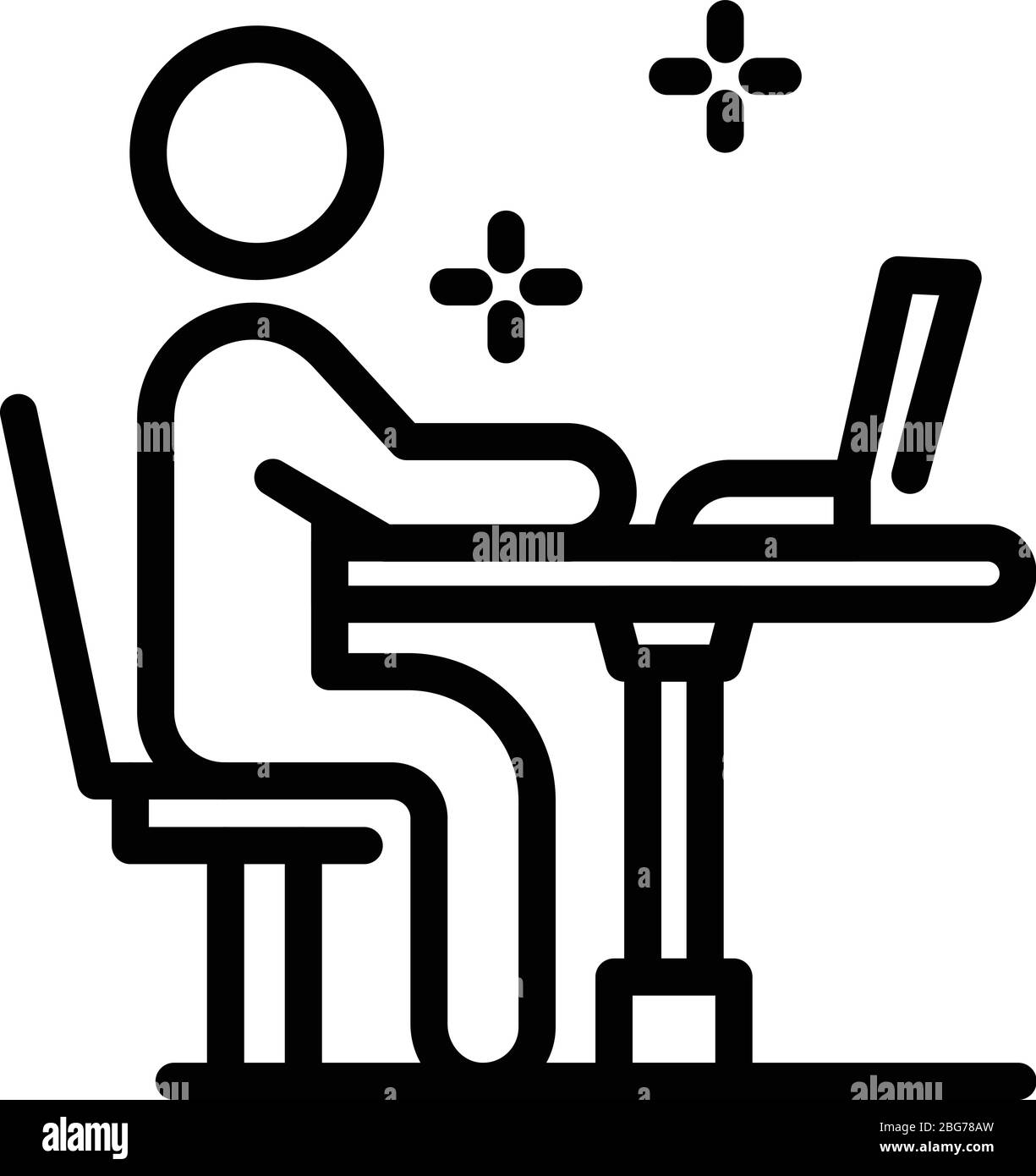 Programmer debugging icon, outline style Stock Vector Image & Art - Alamy