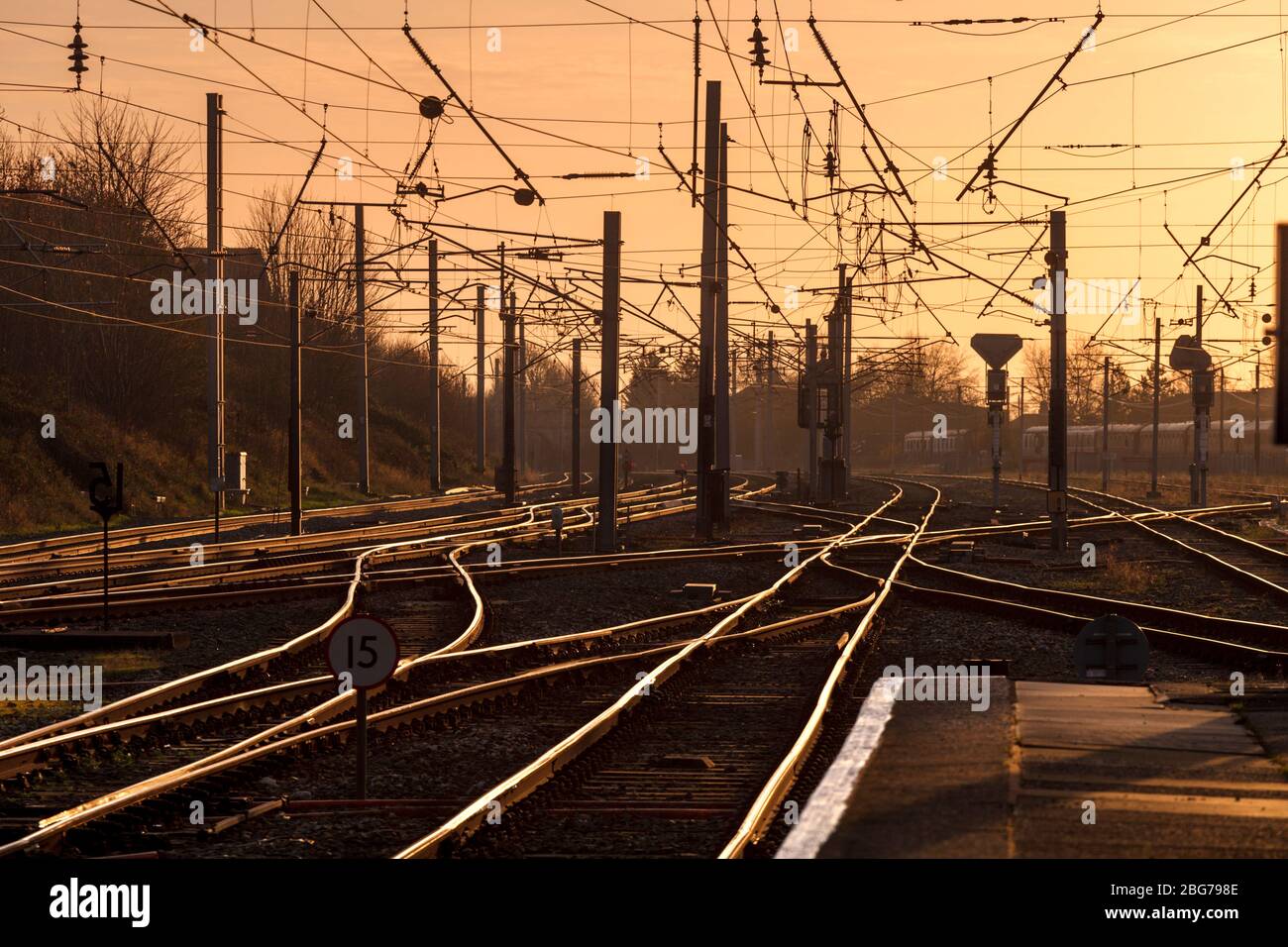 West coast mainline repairs hi-res stock photography and images - Alamy