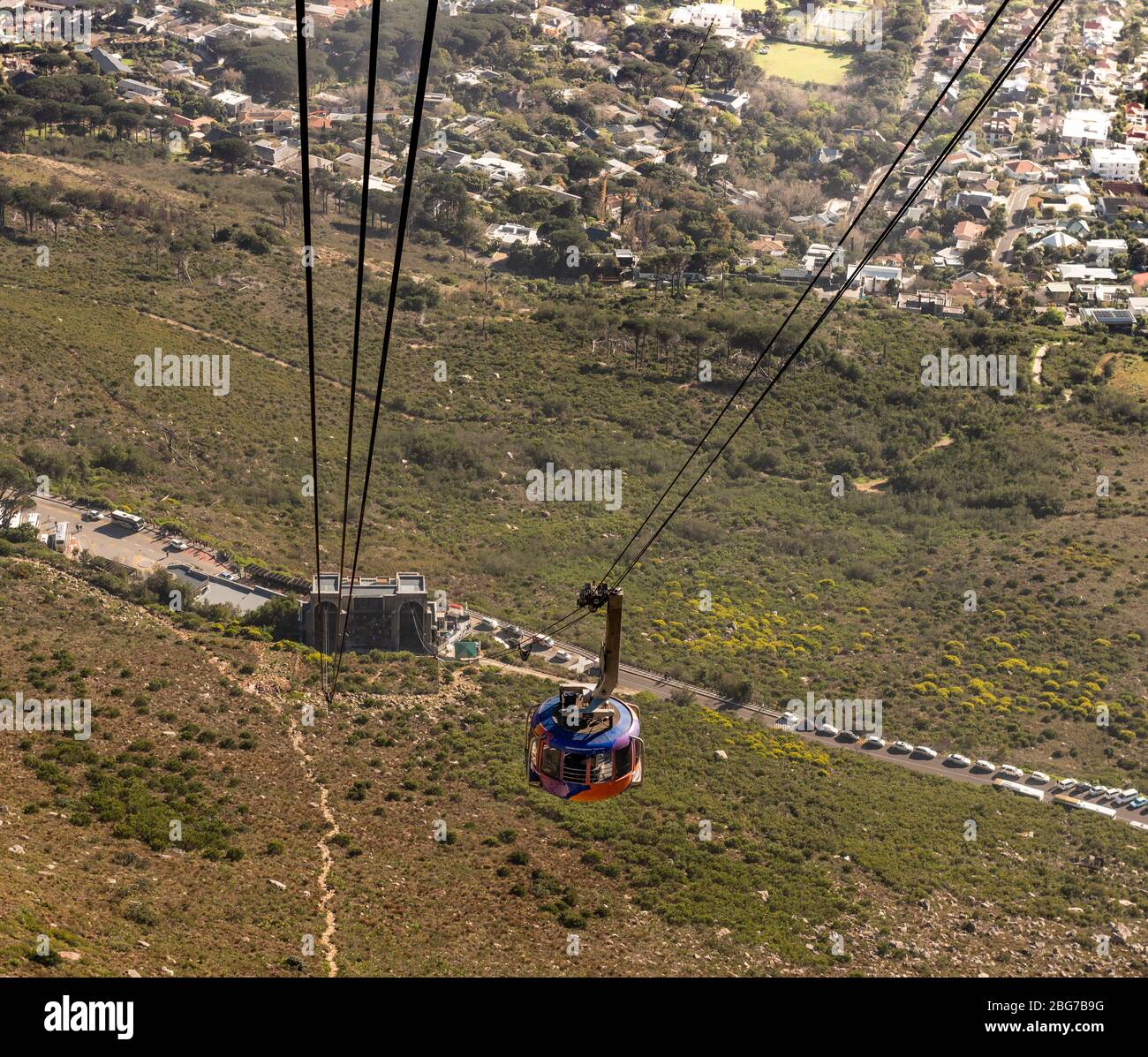 Cable car cape town sunrise hi-res stock photography and images - Alamy