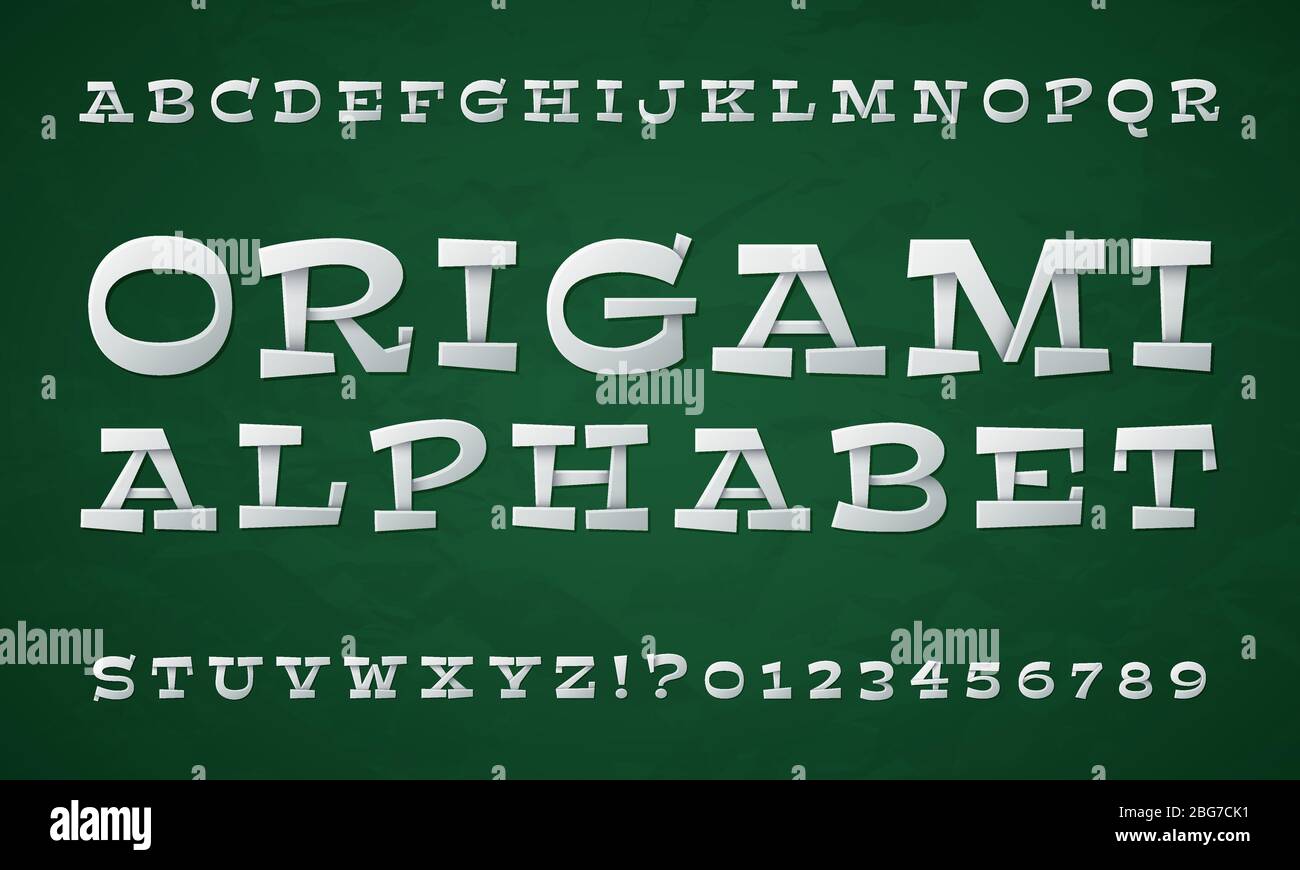 Newspaper Font Alphabet