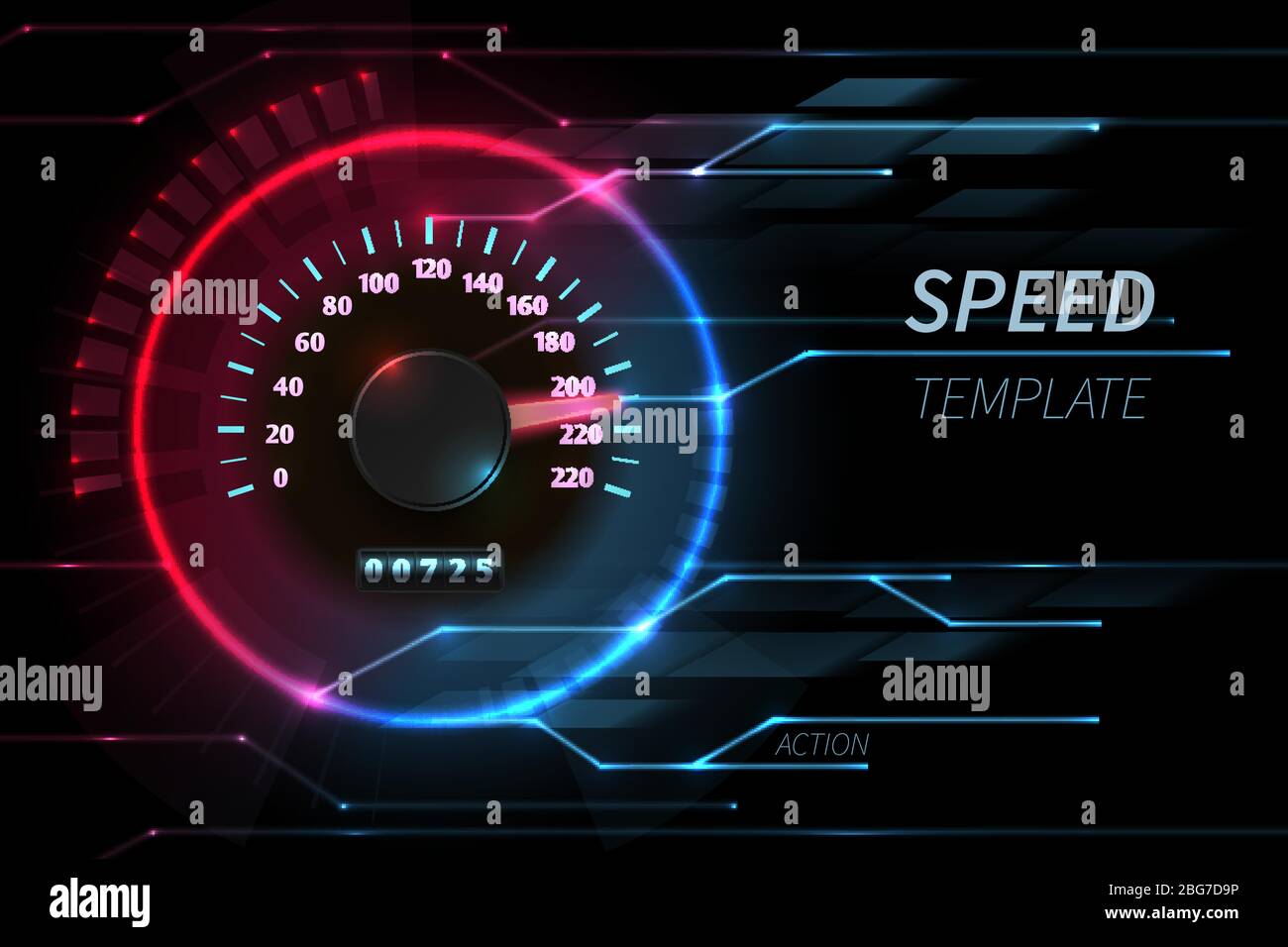 Fast Speedometer Wallpaper