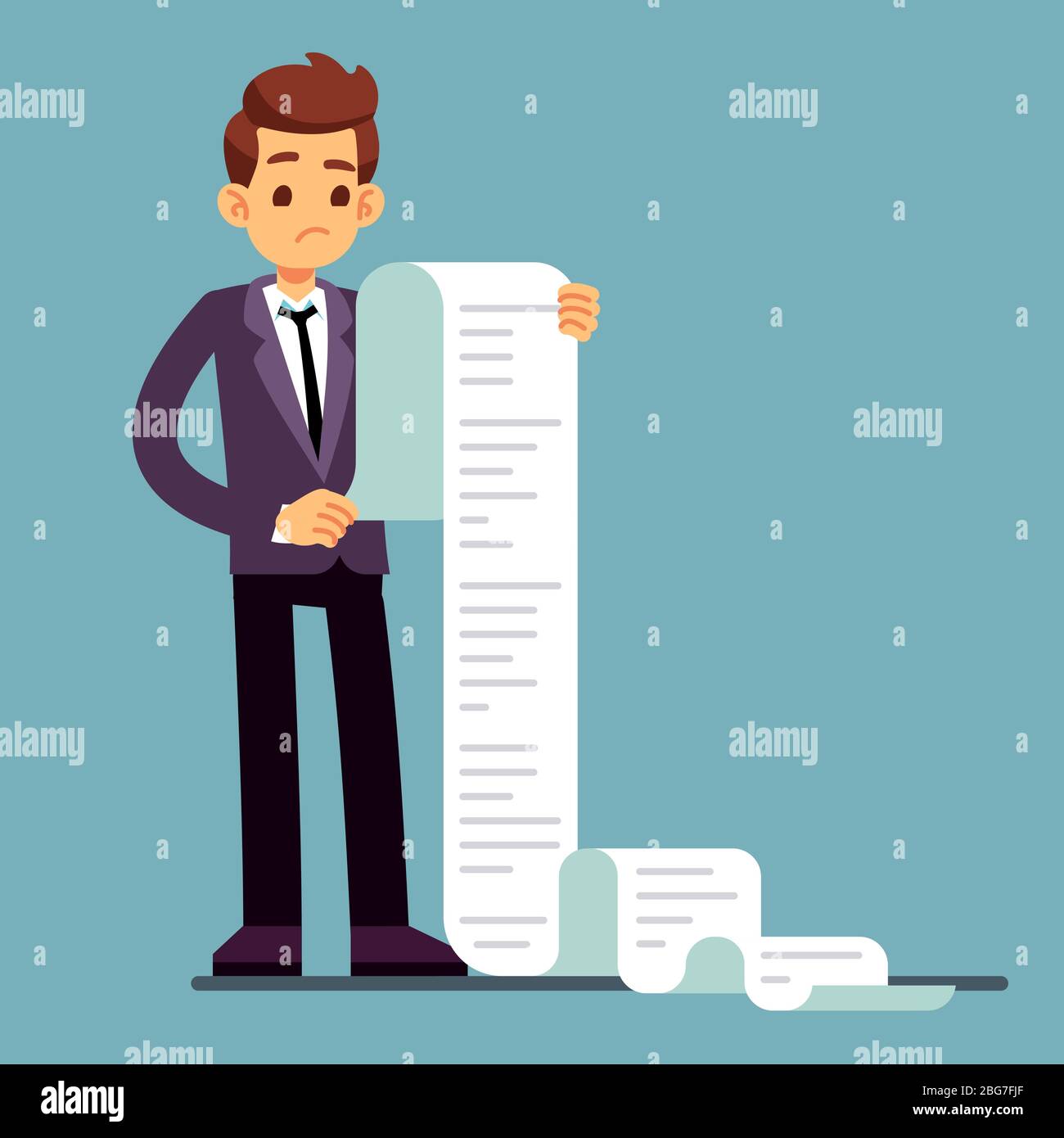 Business cartoon long list hi-res stock photography and images - Alamy