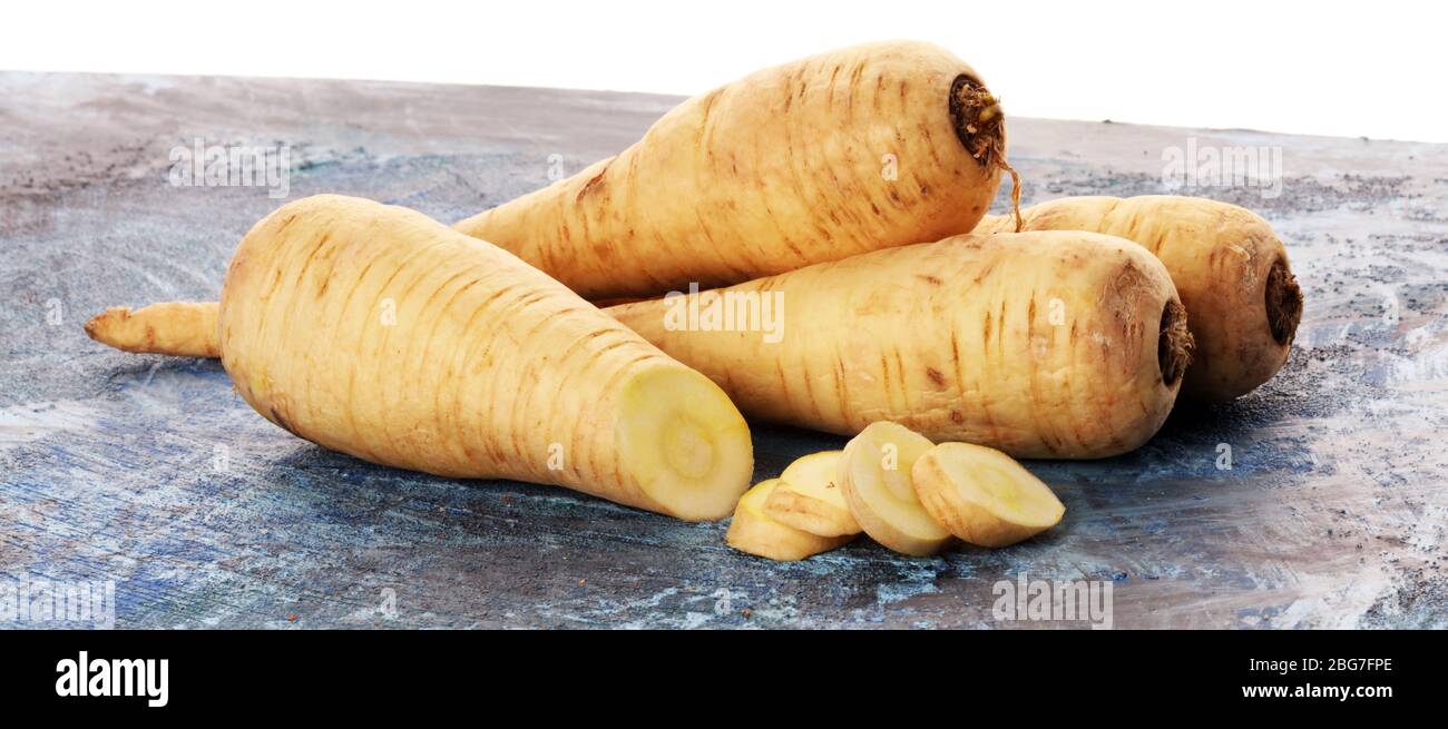 Closeup food fresh parsnip vegetable hi-res stock photography and ...