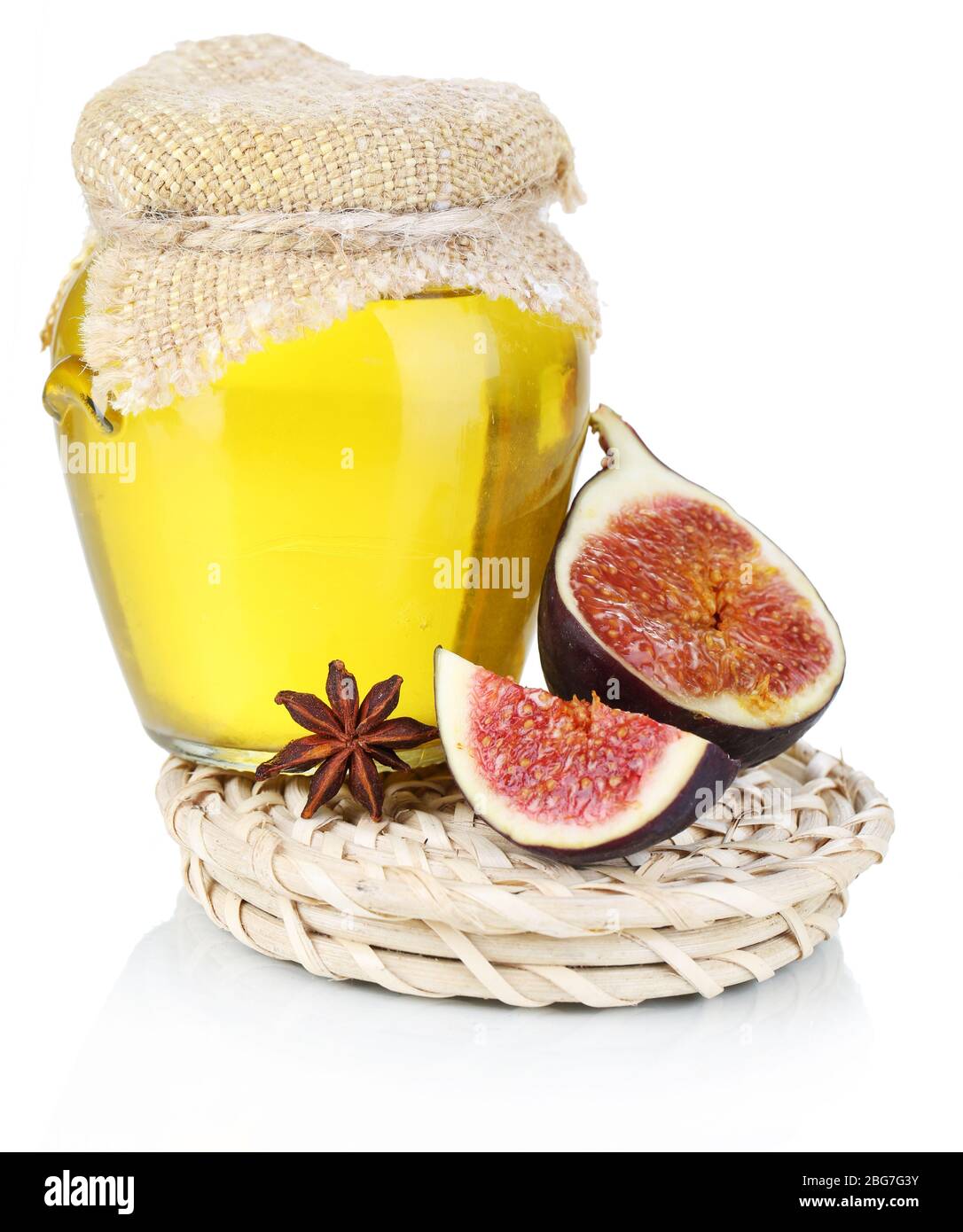 Figs honey Cut Out Stock Images & Pictures - Alamy