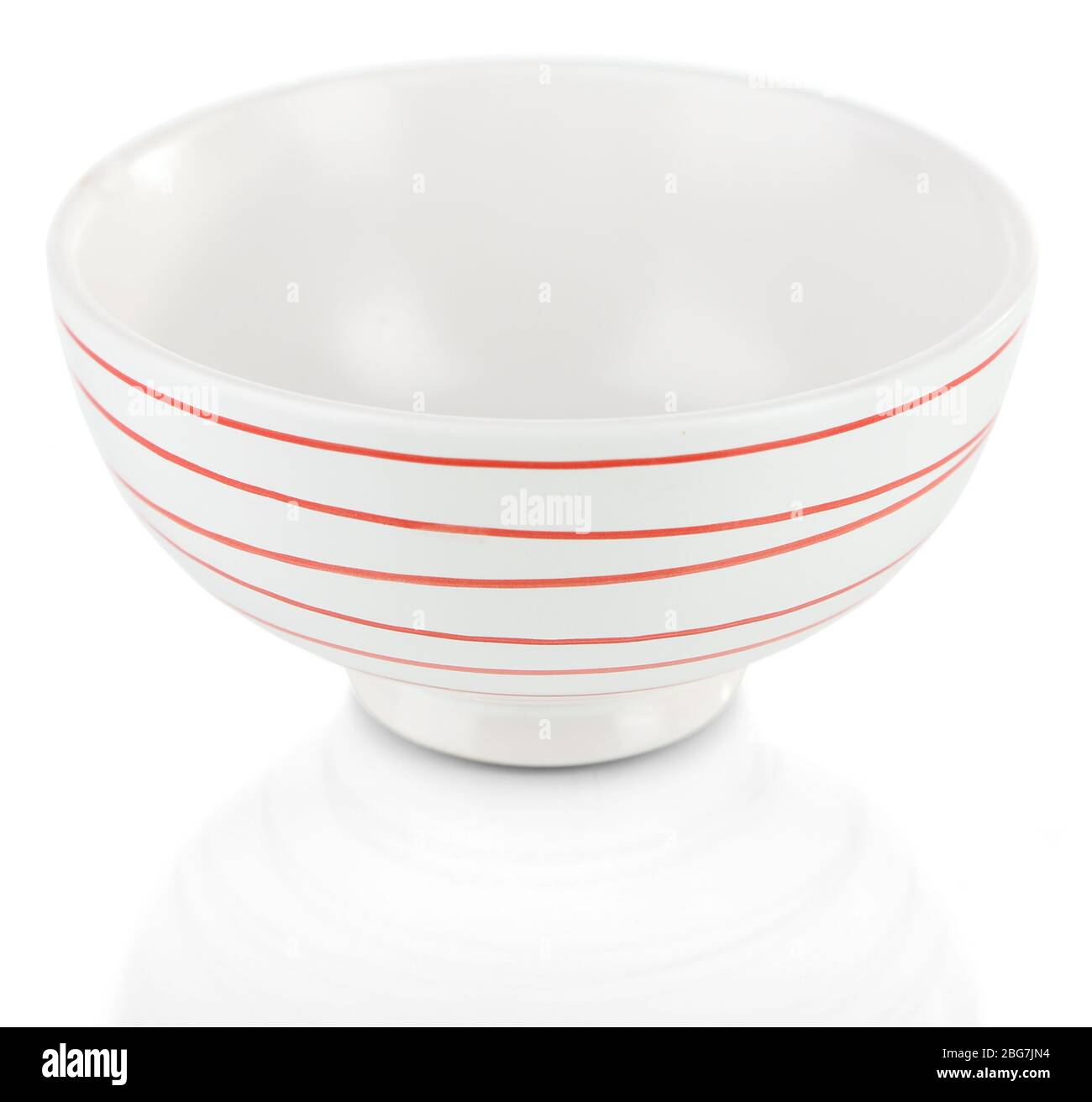 Little bowl isolated on white Stock Photo - Alamy