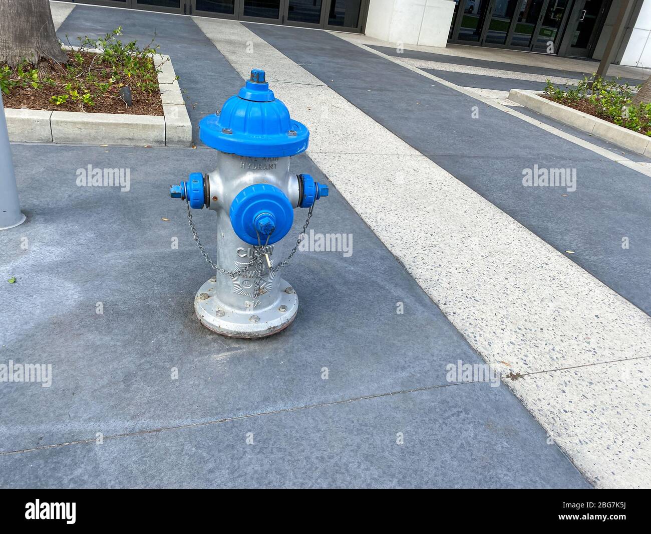 A fire hydrant in a suburban town center in Lake Nona in Orlando ...