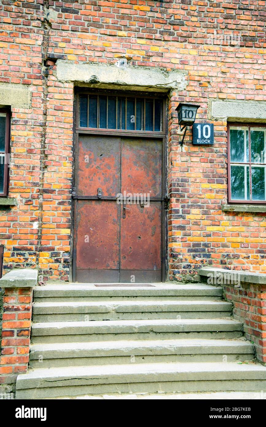 Block 10 Auschwitz Birkenau Concentration Camp Oświęcim Museum Southern ...