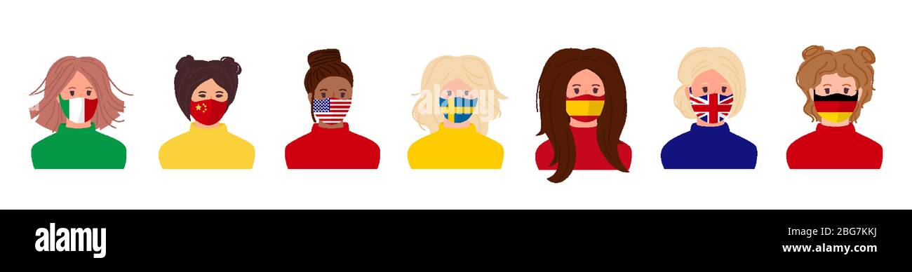 Masks From Different Countries