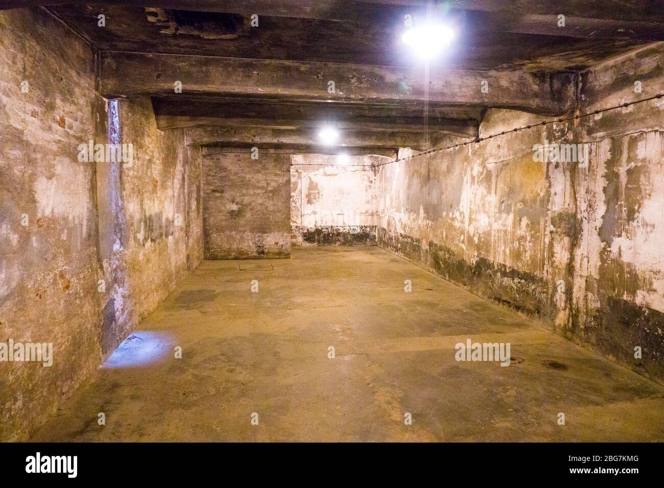Basement Auschwitz Birkenau Concentration Camp Oświęcim Museum Southern ...