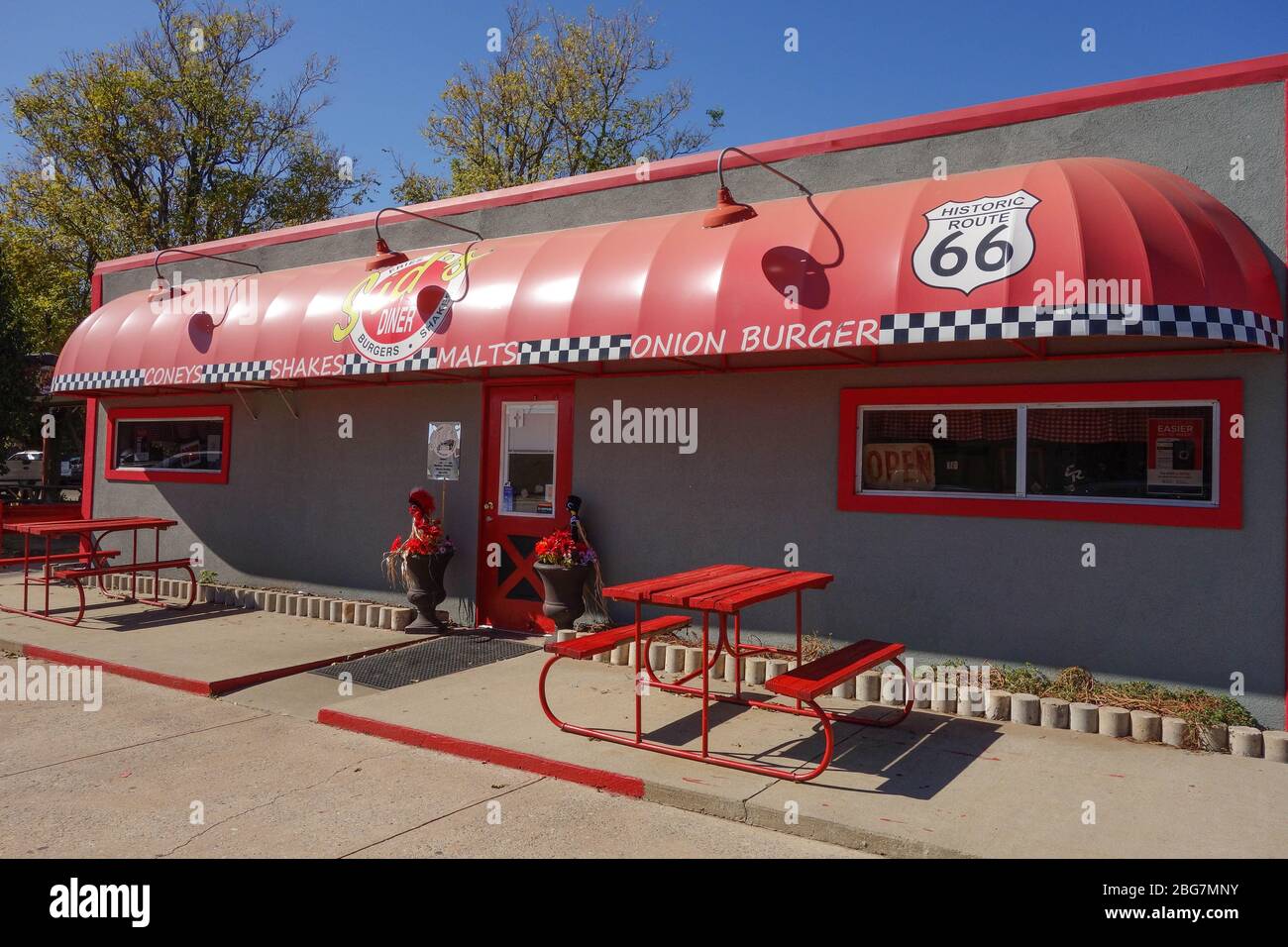 Sid's Diner in El Reno, OK Stock Photo - Alamy