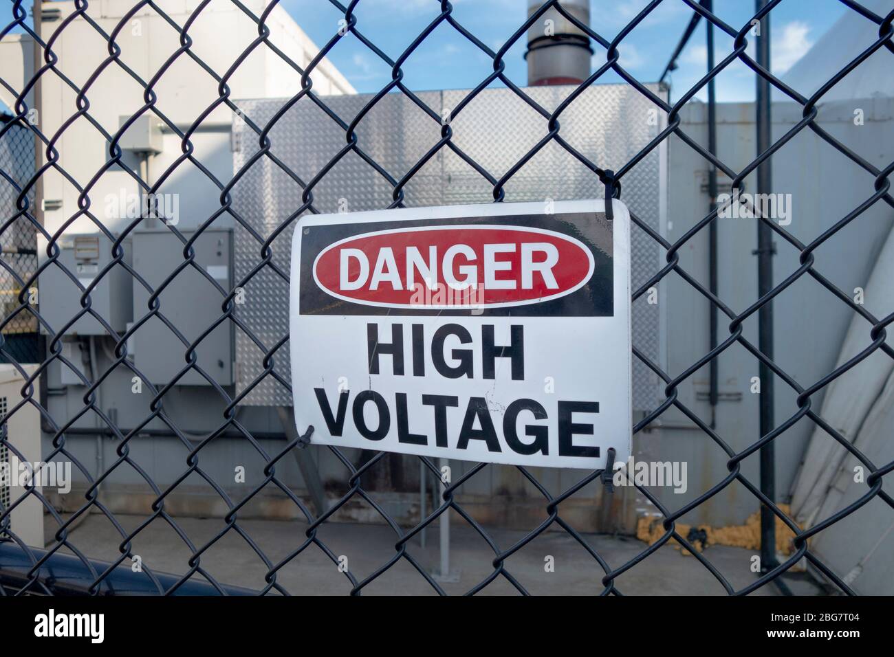 High voltage sign on transformer hi-res stock photography and images ...