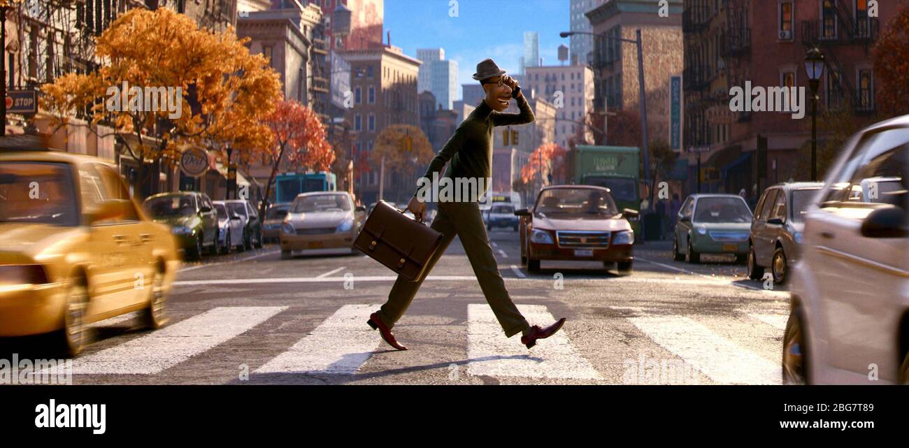 SOUL, Joe Gardner (voice: Jamie Foxx), 2020. © Walt Disney Studios ...
