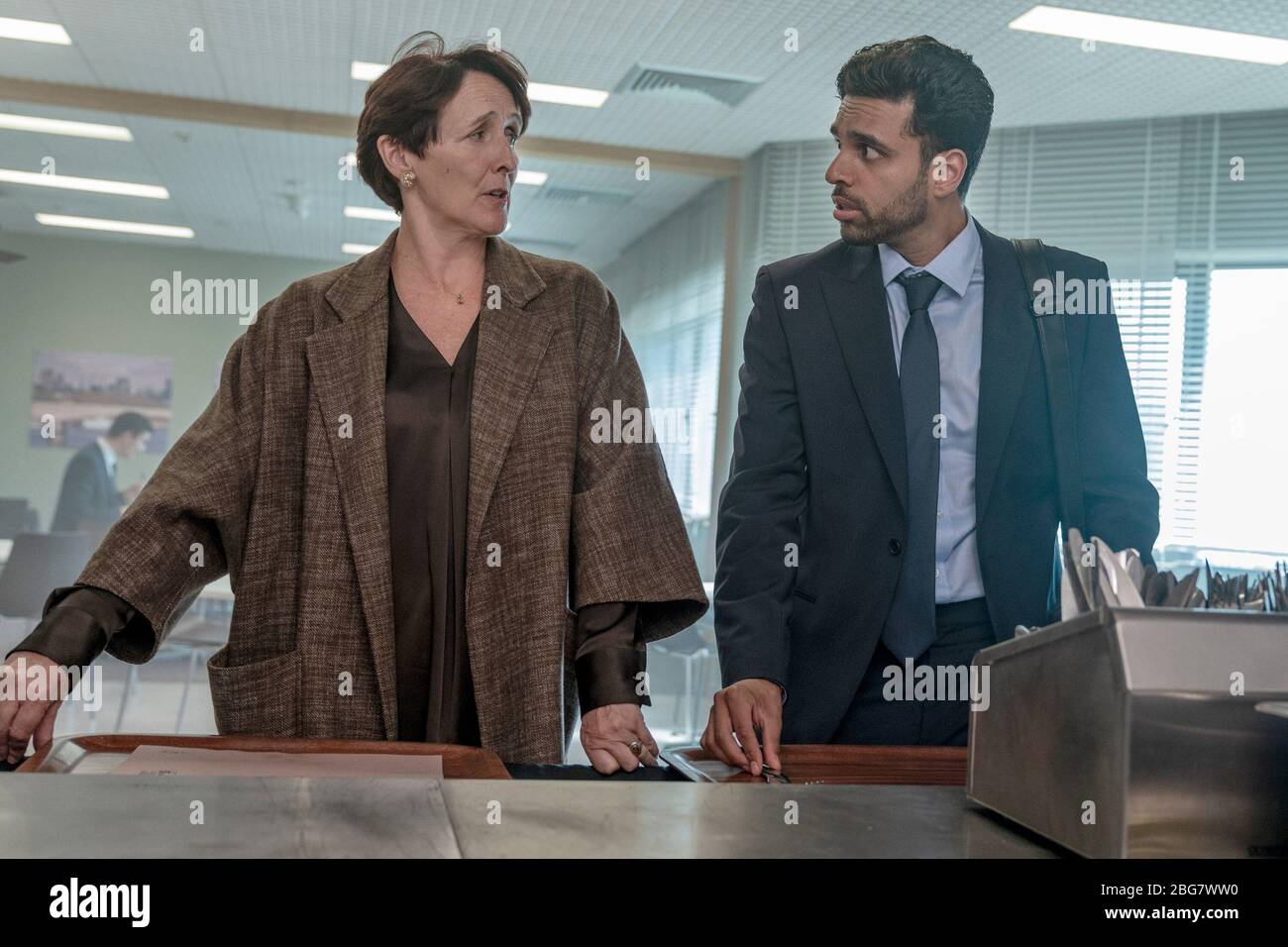 KILLING EVE, from left: Fiona Shaw, Raj Bajaj, 'Slowly Slowly Catchy ...