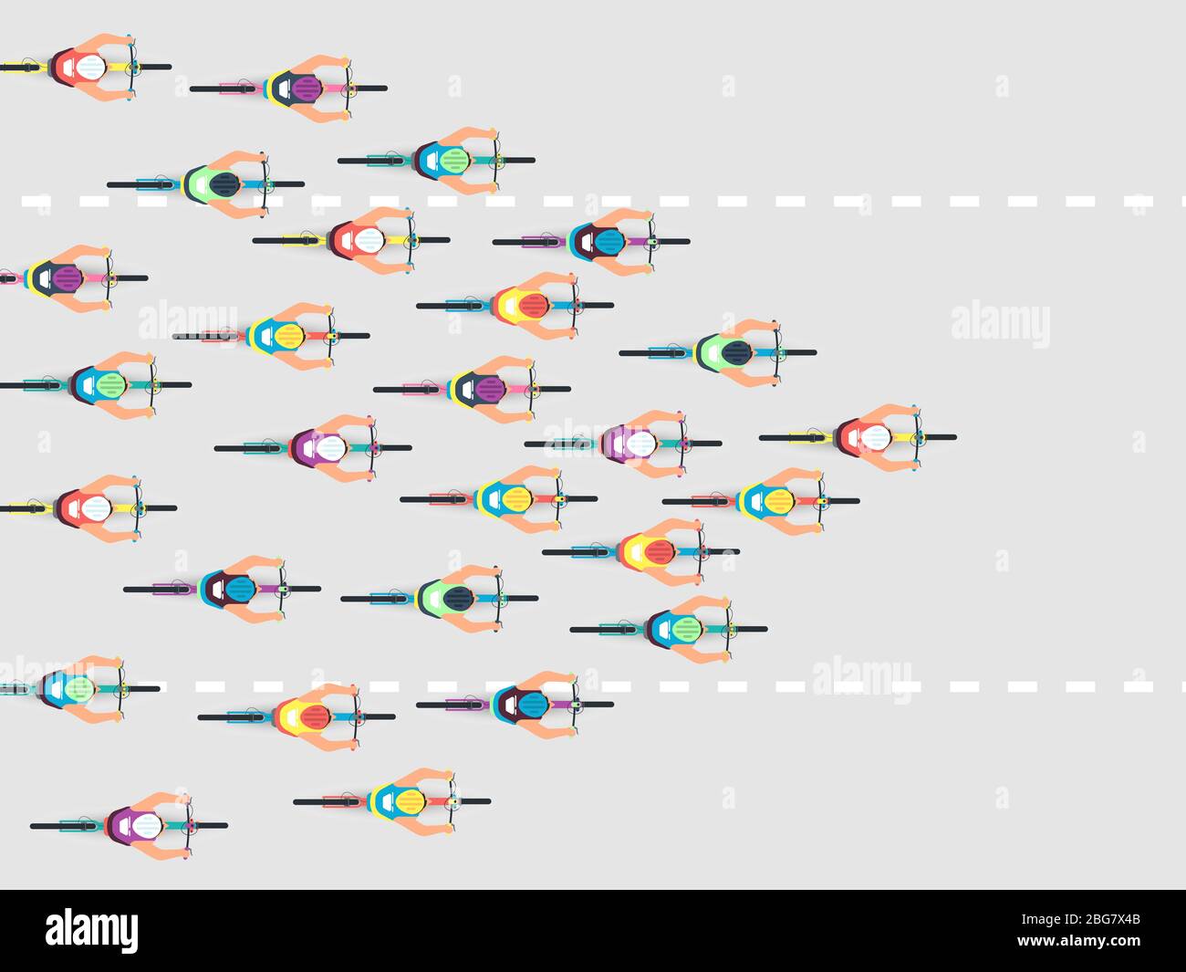 Group of athletes racing Stock Vector Images - Alamy