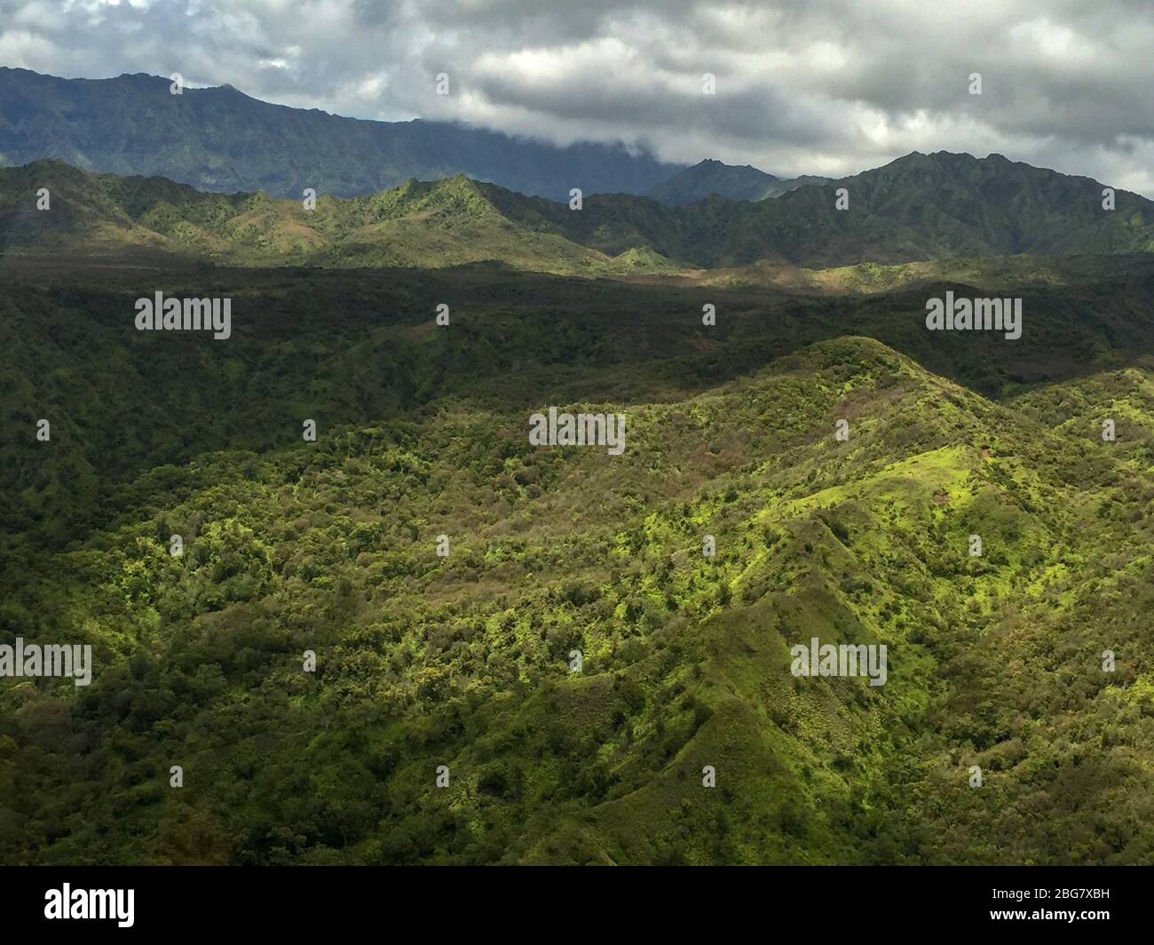 Aerial view of hawaii hi-res stock photography and images - Alamy
