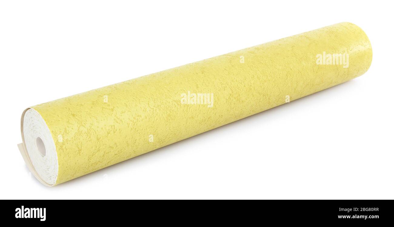 Wallpaper isolated on white Stock Photo - Alamy