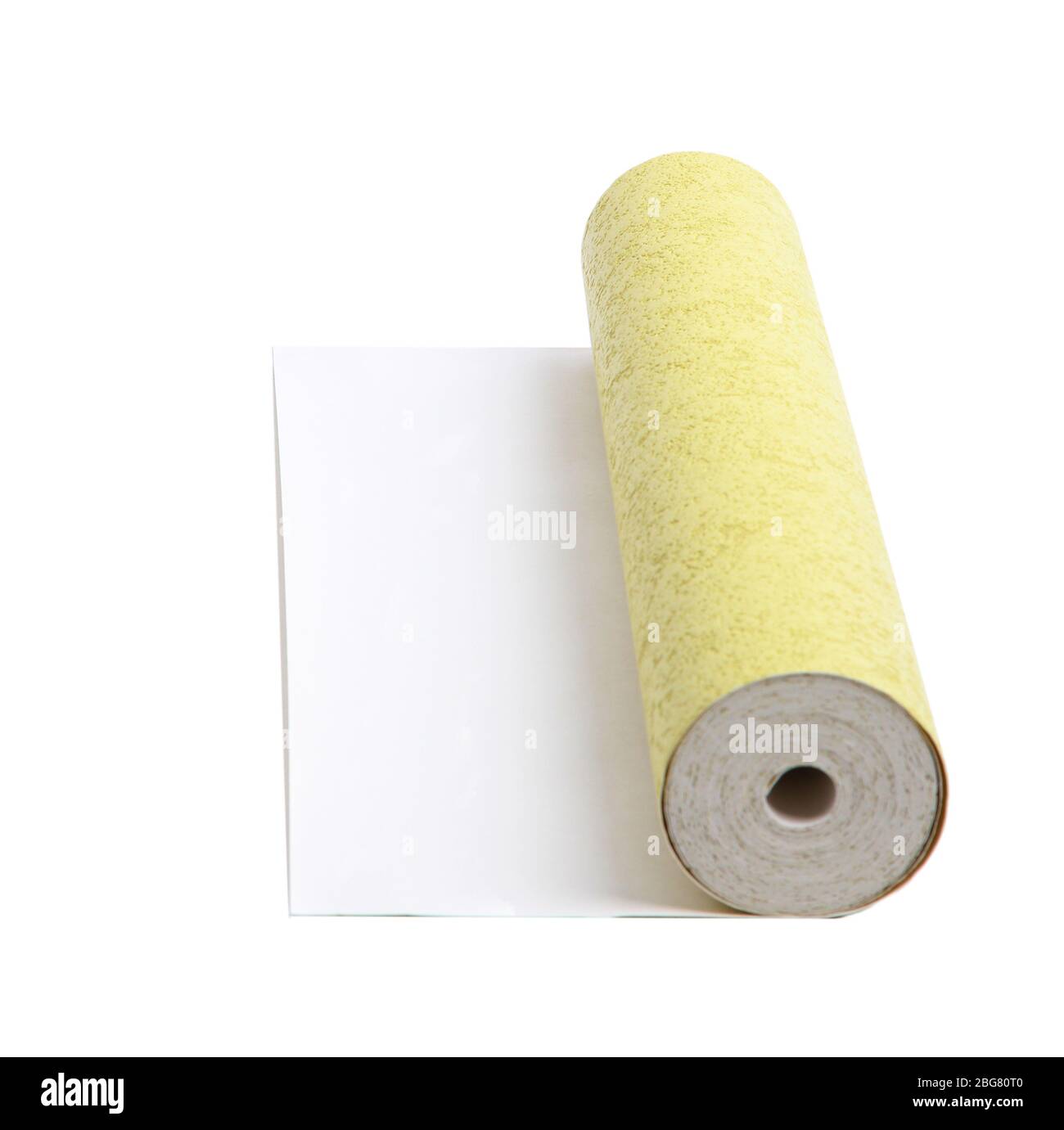 Wallpaper isolated on white Stock Photo - Alamy