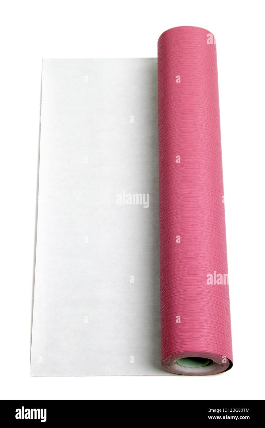 Wallpaper isolated on white Stock Photo - Alamy