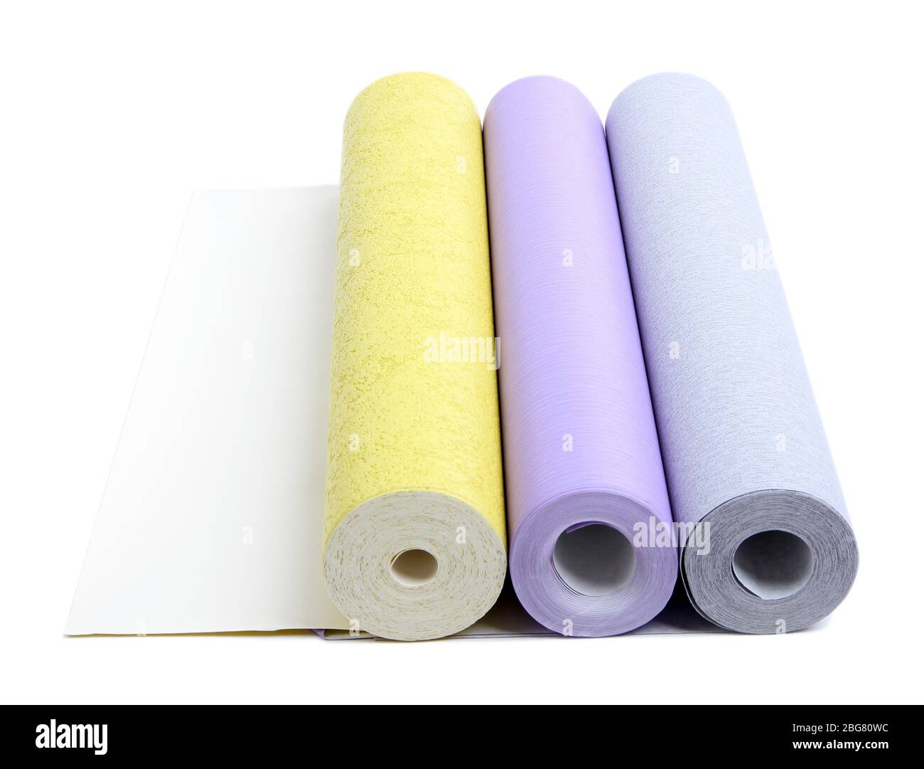 Wallpaper isolated on white Stock Photo - Alamy