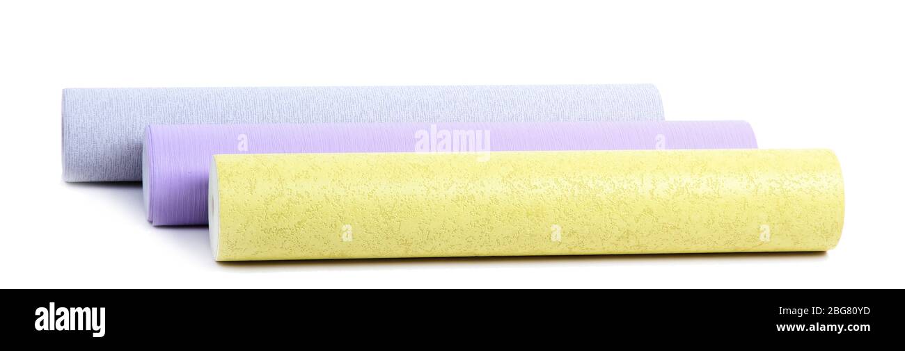 Wallpaper isolated on white Stock Photo - Alamy