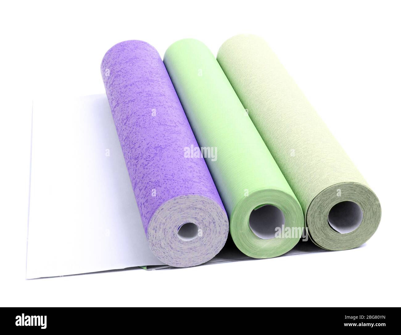 Wallpaper isolated on white Stock Photo - Alamy