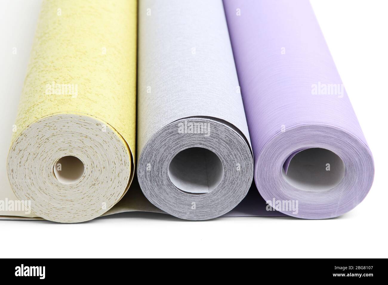 Wallpaper isolated on white Stock Photo - Alamy