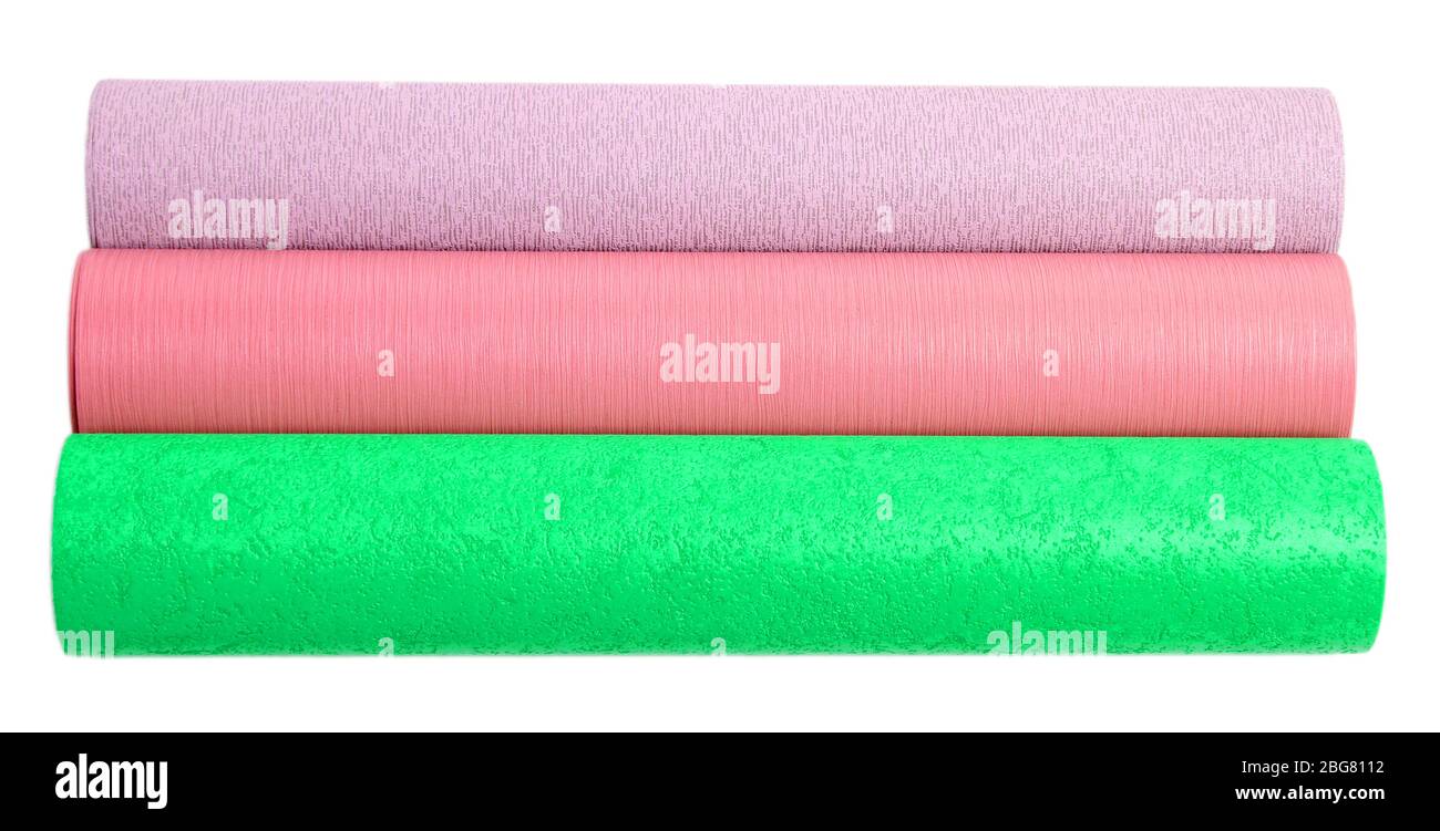 Wallpaper isolated on white Stock Photo - Alamy