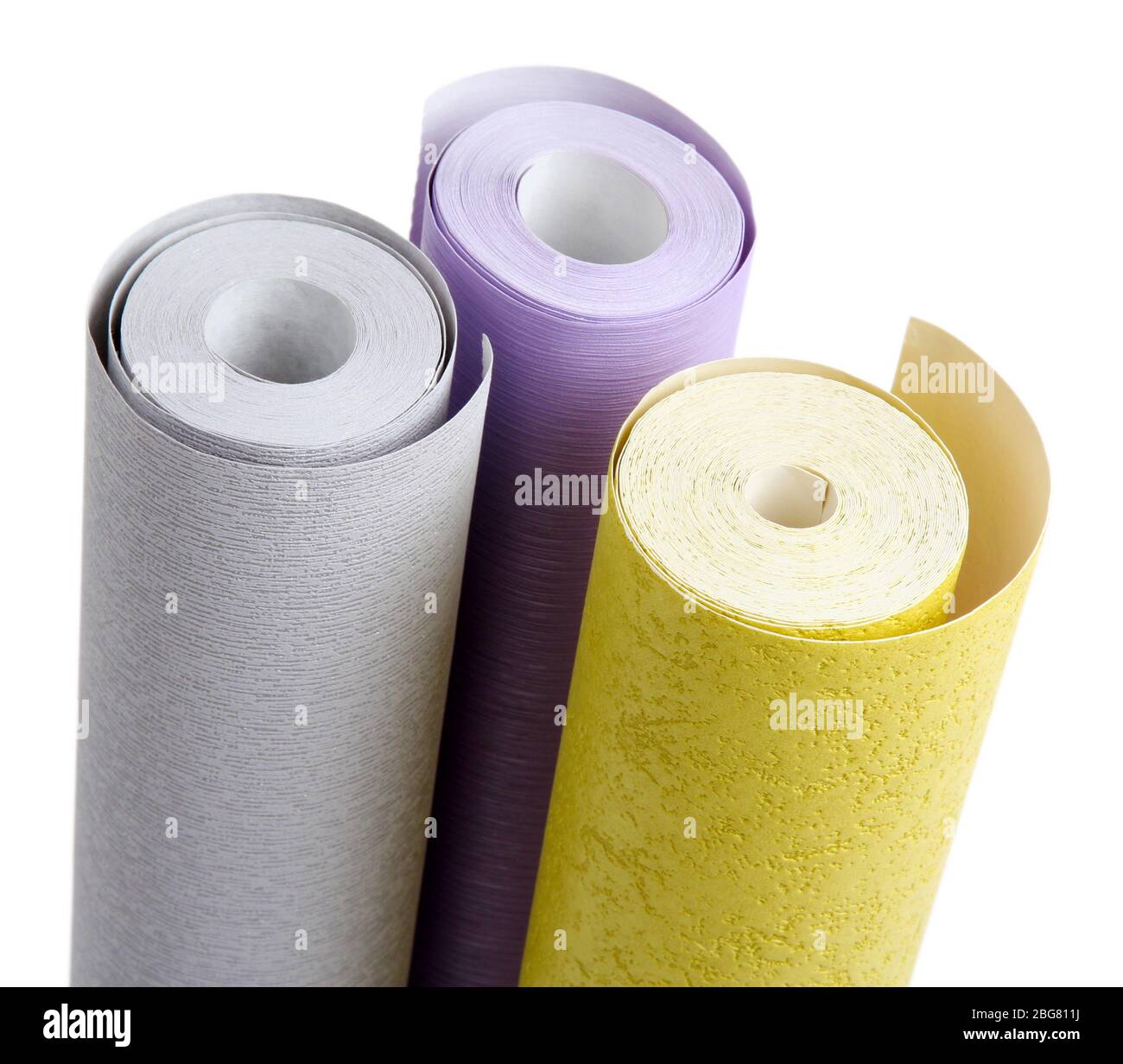 Wallpaper isolated on white Stock Photo - Alamy