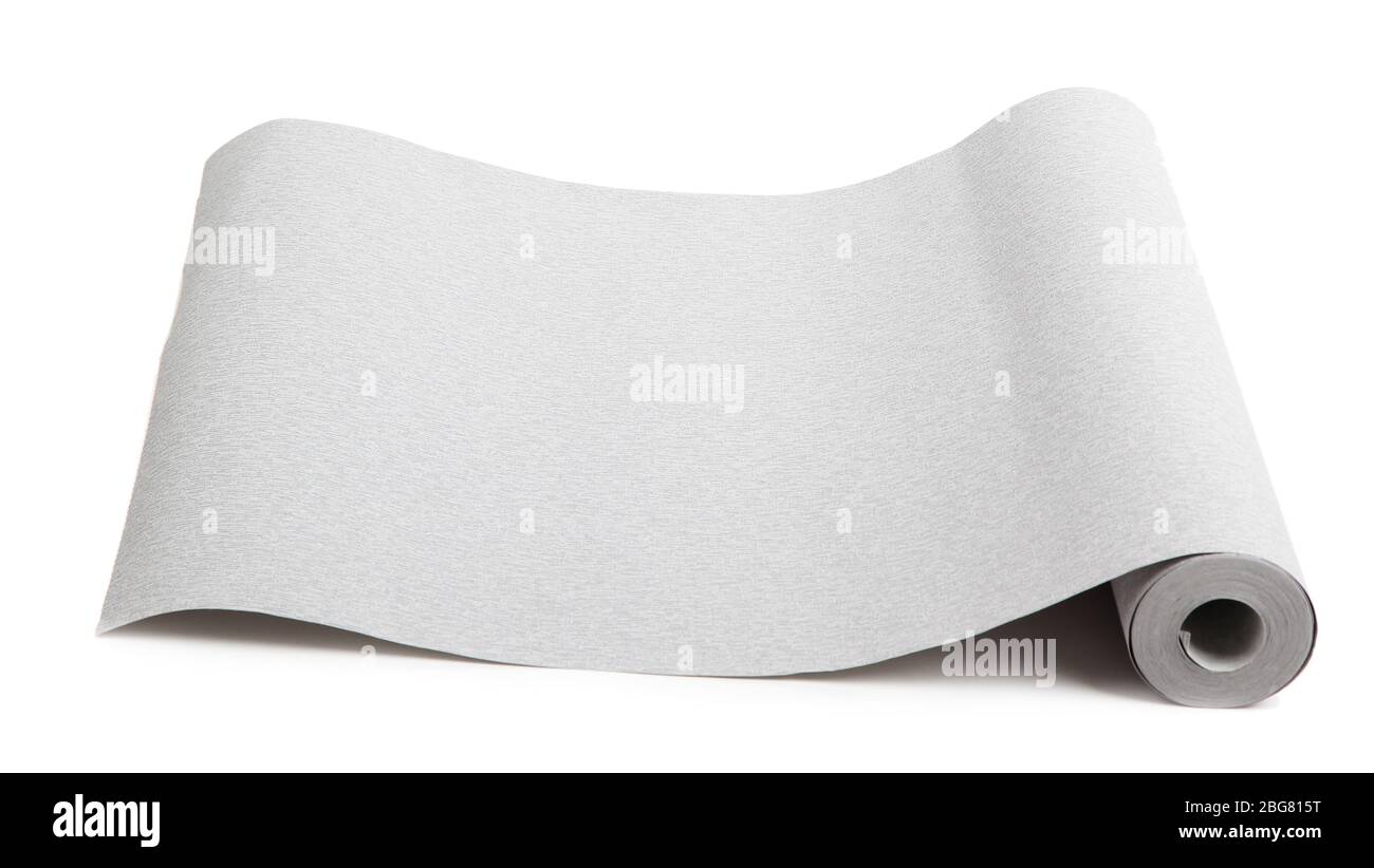 Wallpaper isolated on white Stock Photo - Alamy