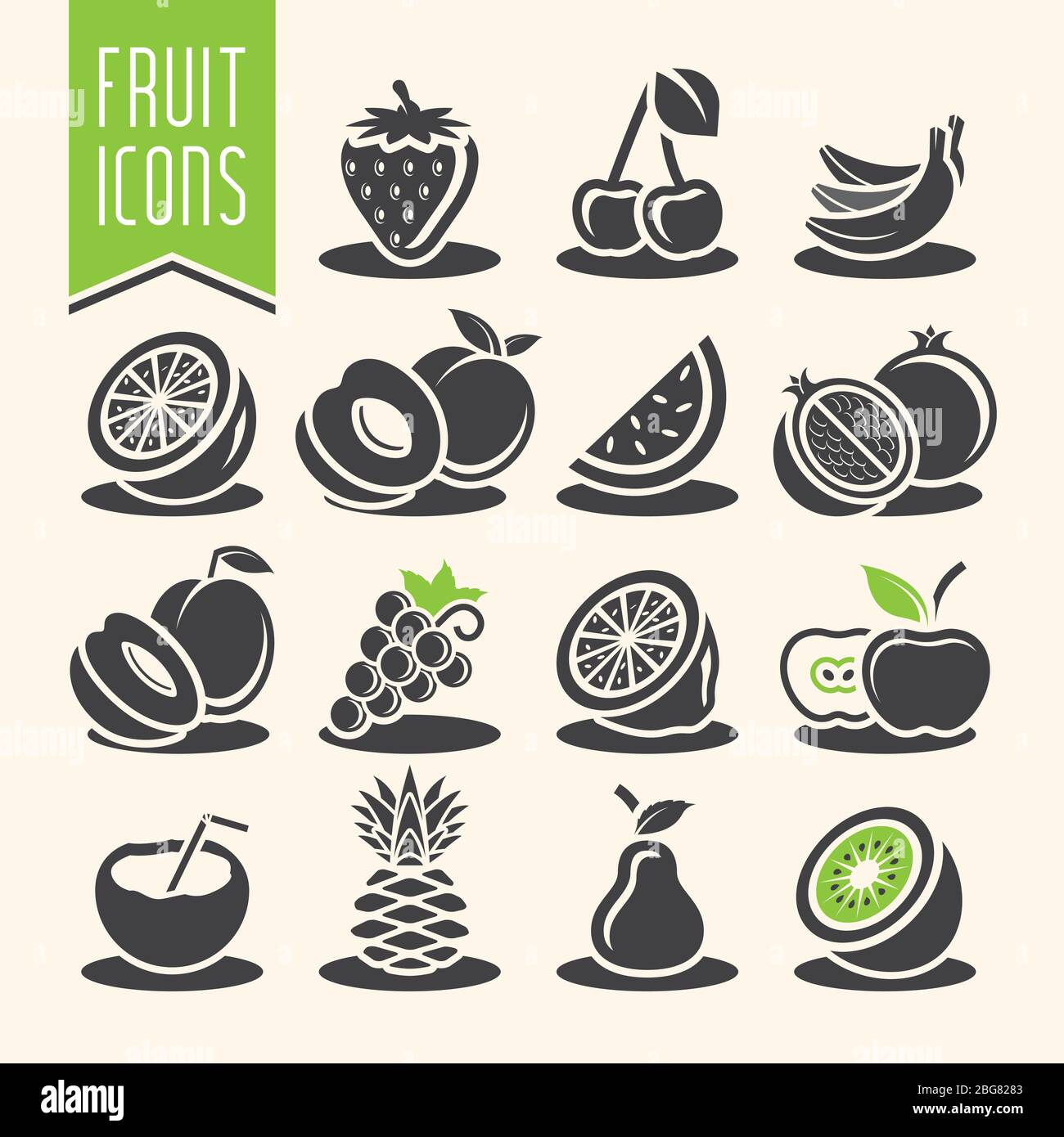 Ready fruits Stock Vector Images - Alamy