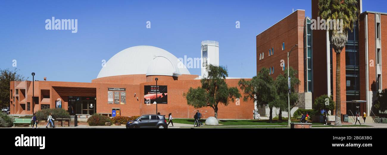 The impressive Flandrau Science Center building and Planetarium in a ...
