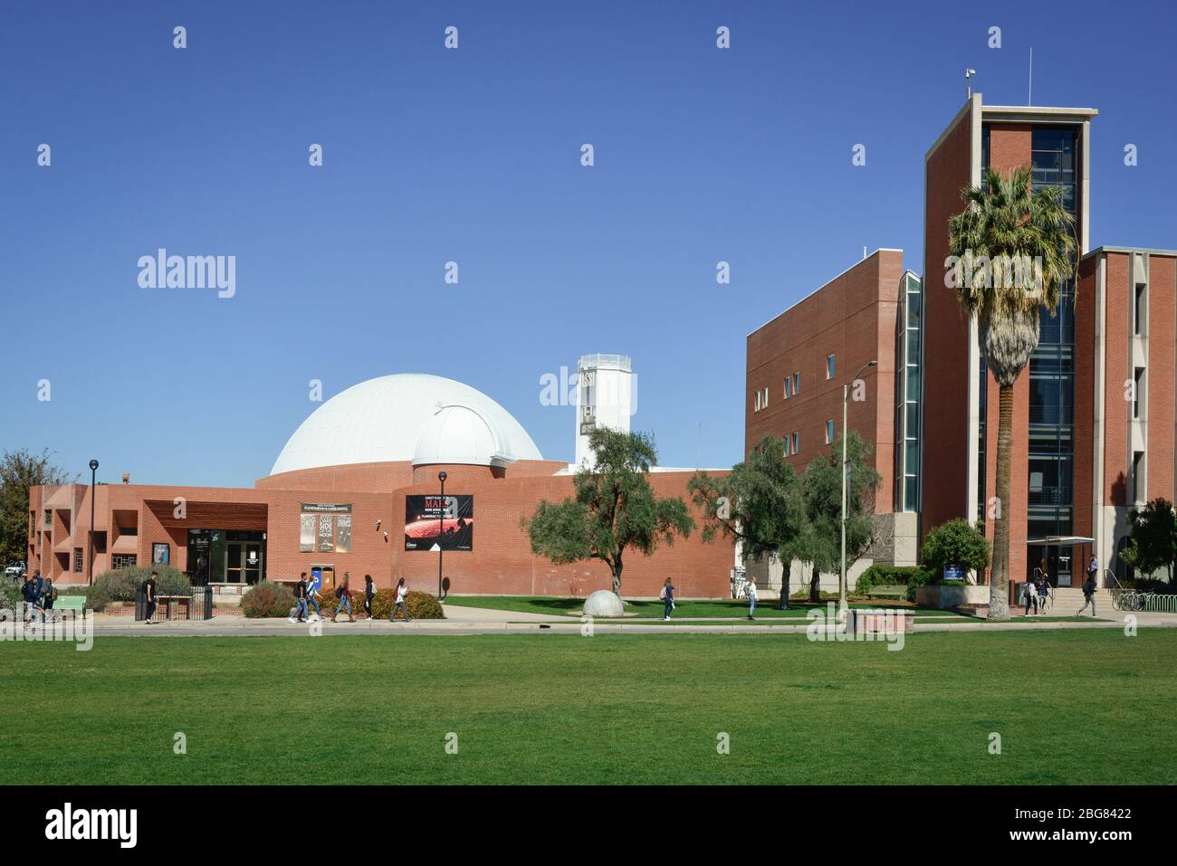 The impressive Flandrau Science Center building and Planetarium in a ...