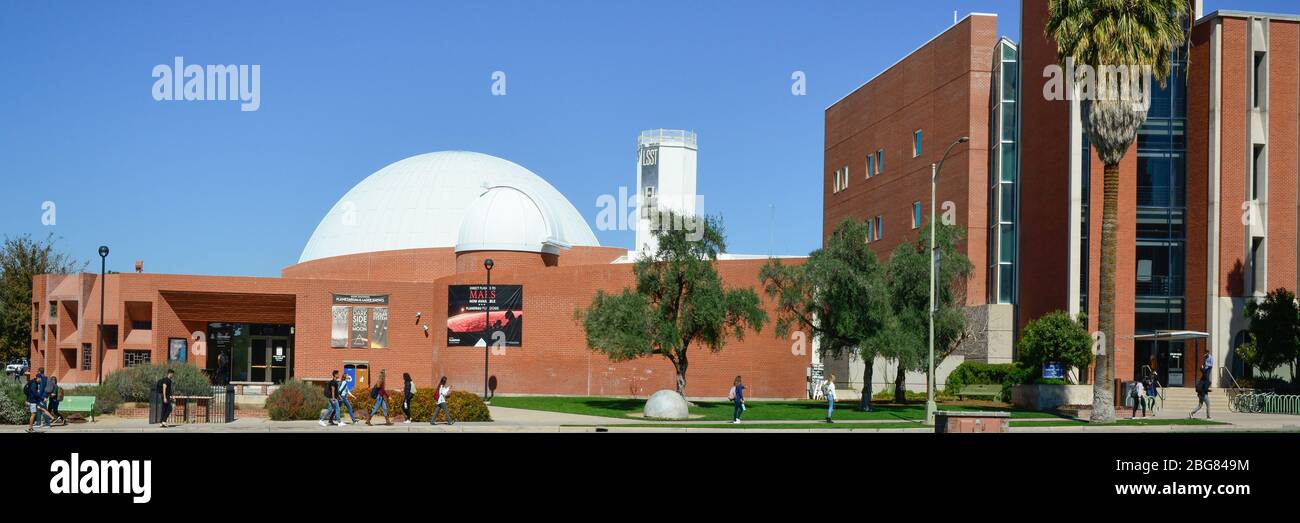 The impressive Flandrau Science Center building and Planetarium in a ...