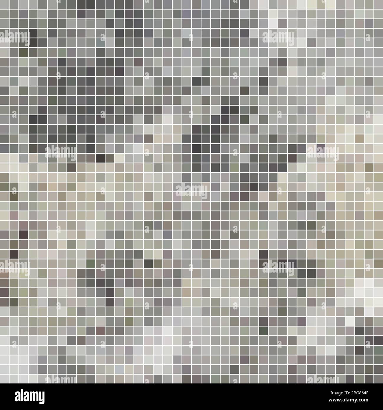 abstract vector square pixel mosaic background - gray Stock Vector ...