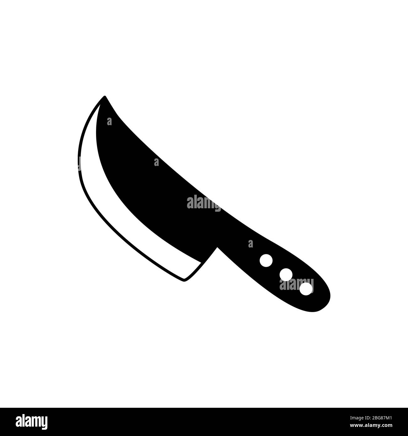 knife vector graphic design illustration isolated Stock Vector Image ...