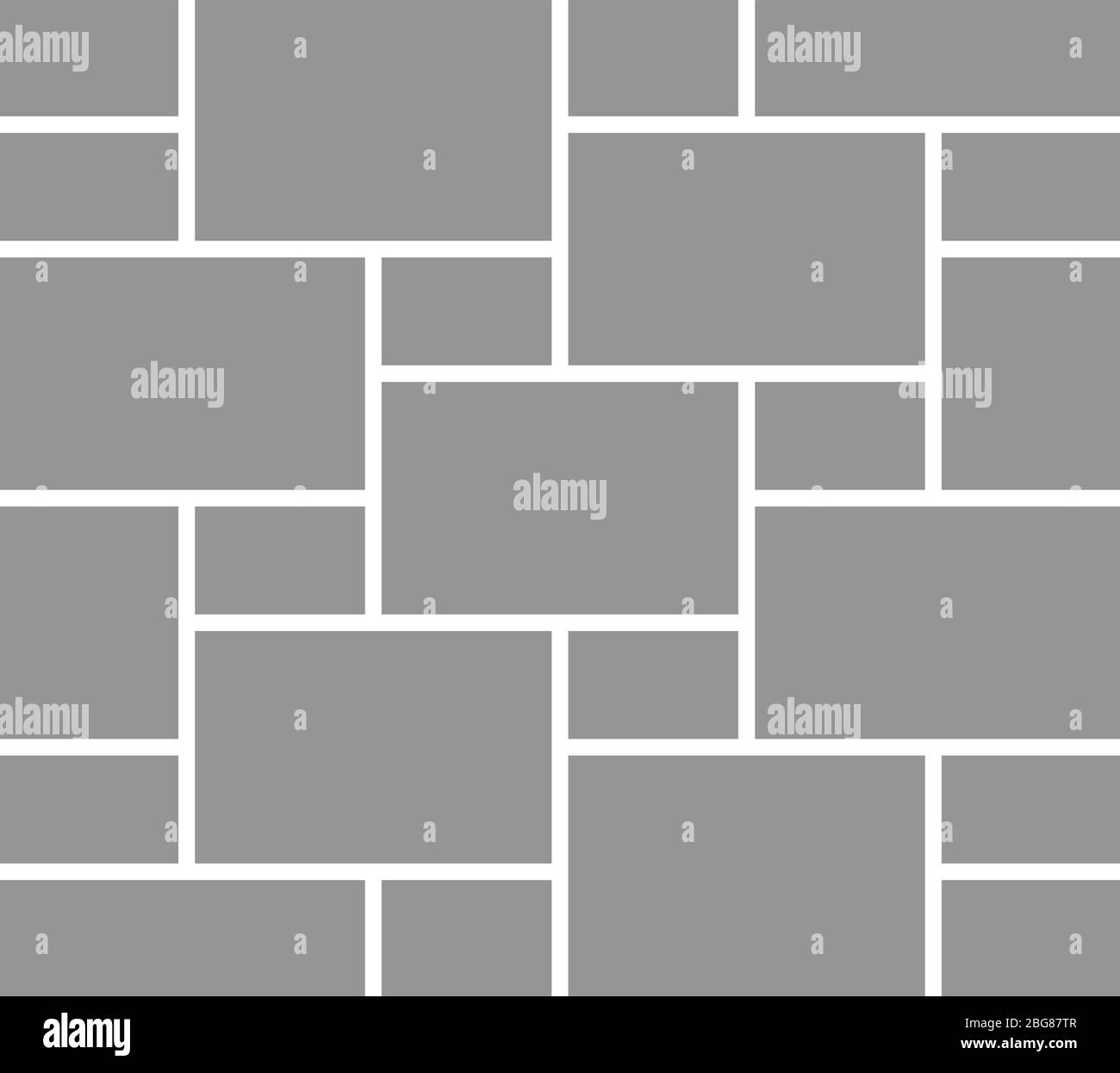 Image collage. Picture gallery photo frames. Retro frame vector ...