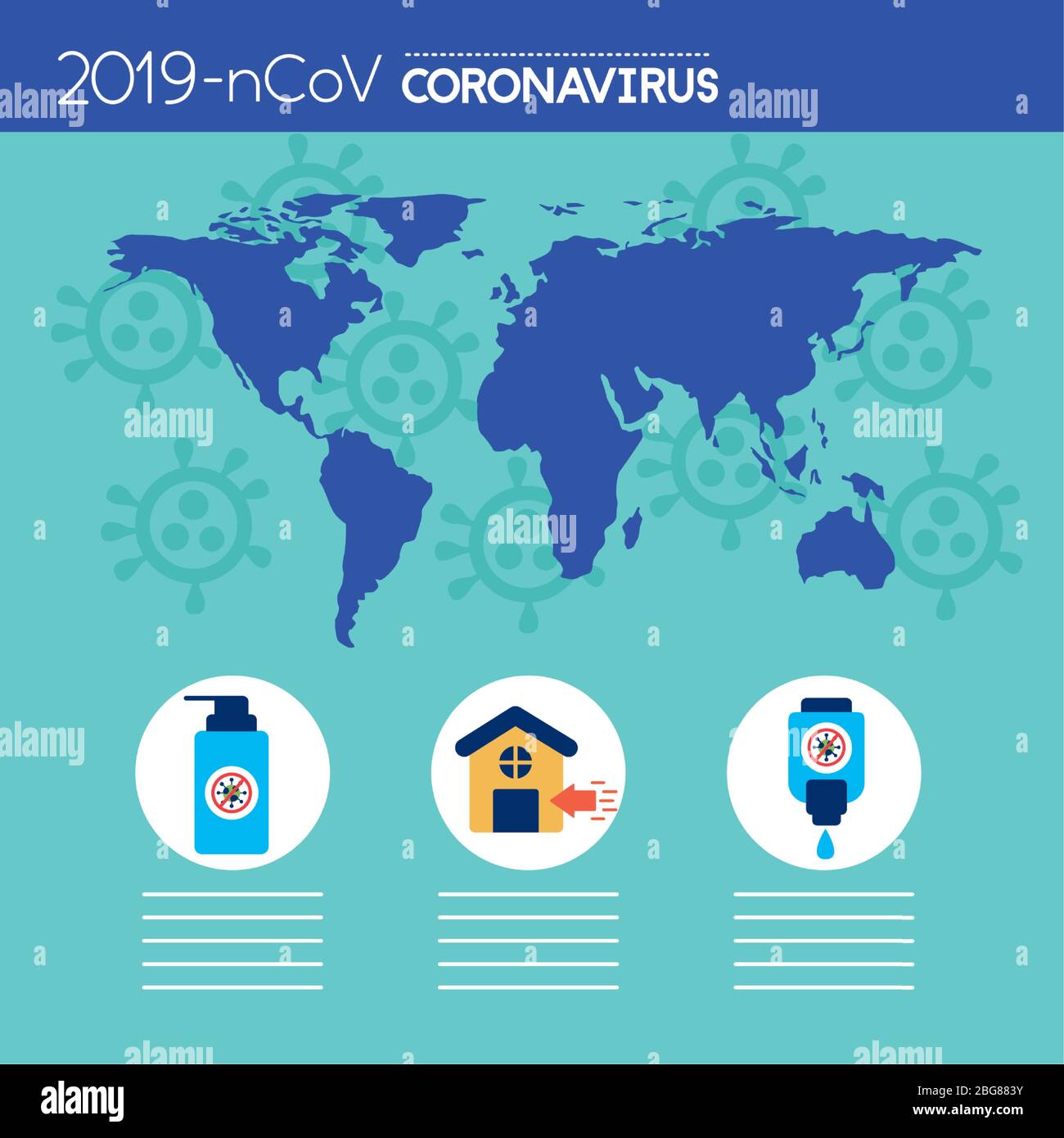 covid19 pandemic infographics with earth planet Stock Vector Image ...