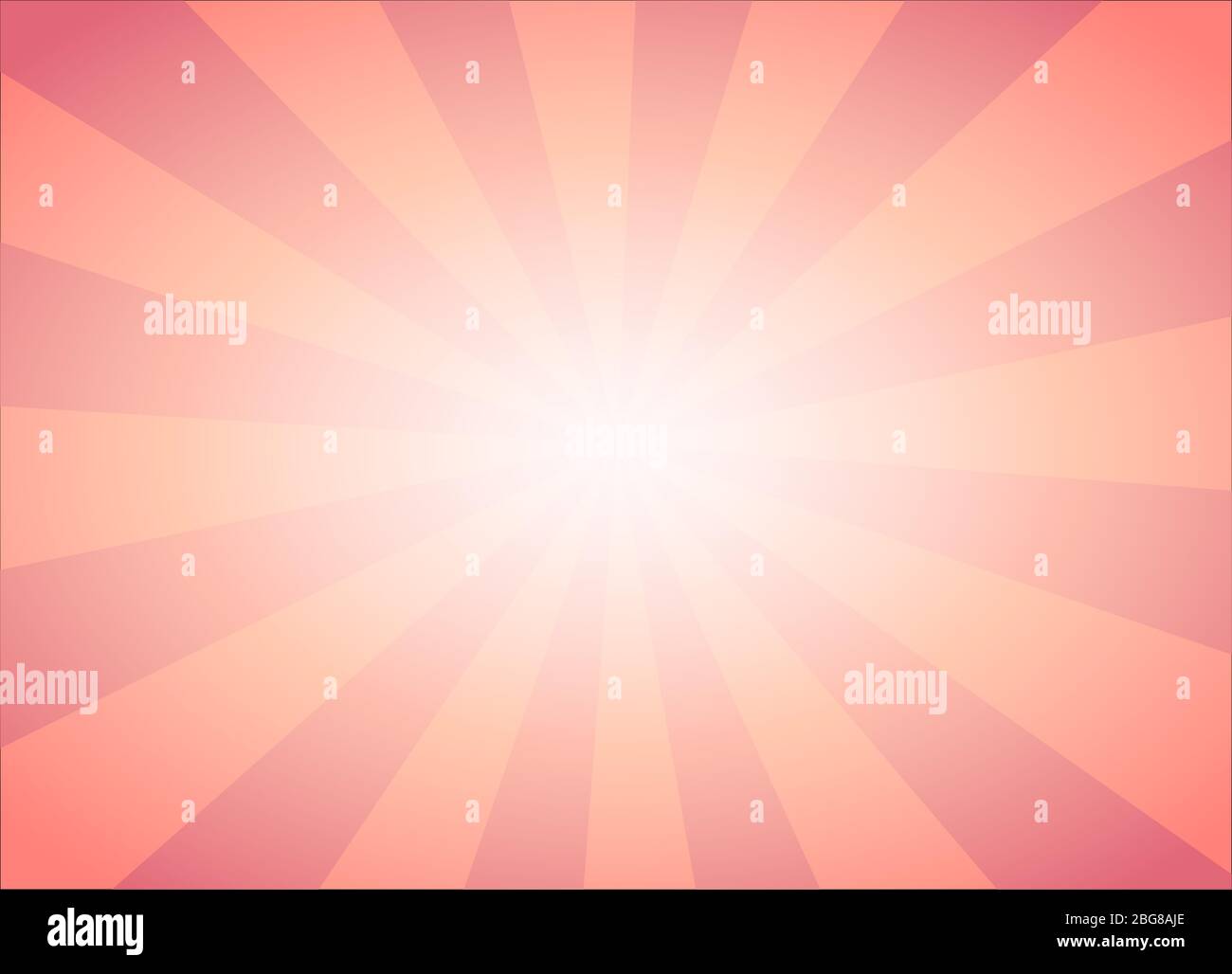Summer Sunset background with a magnificent sun burst and copy space ...