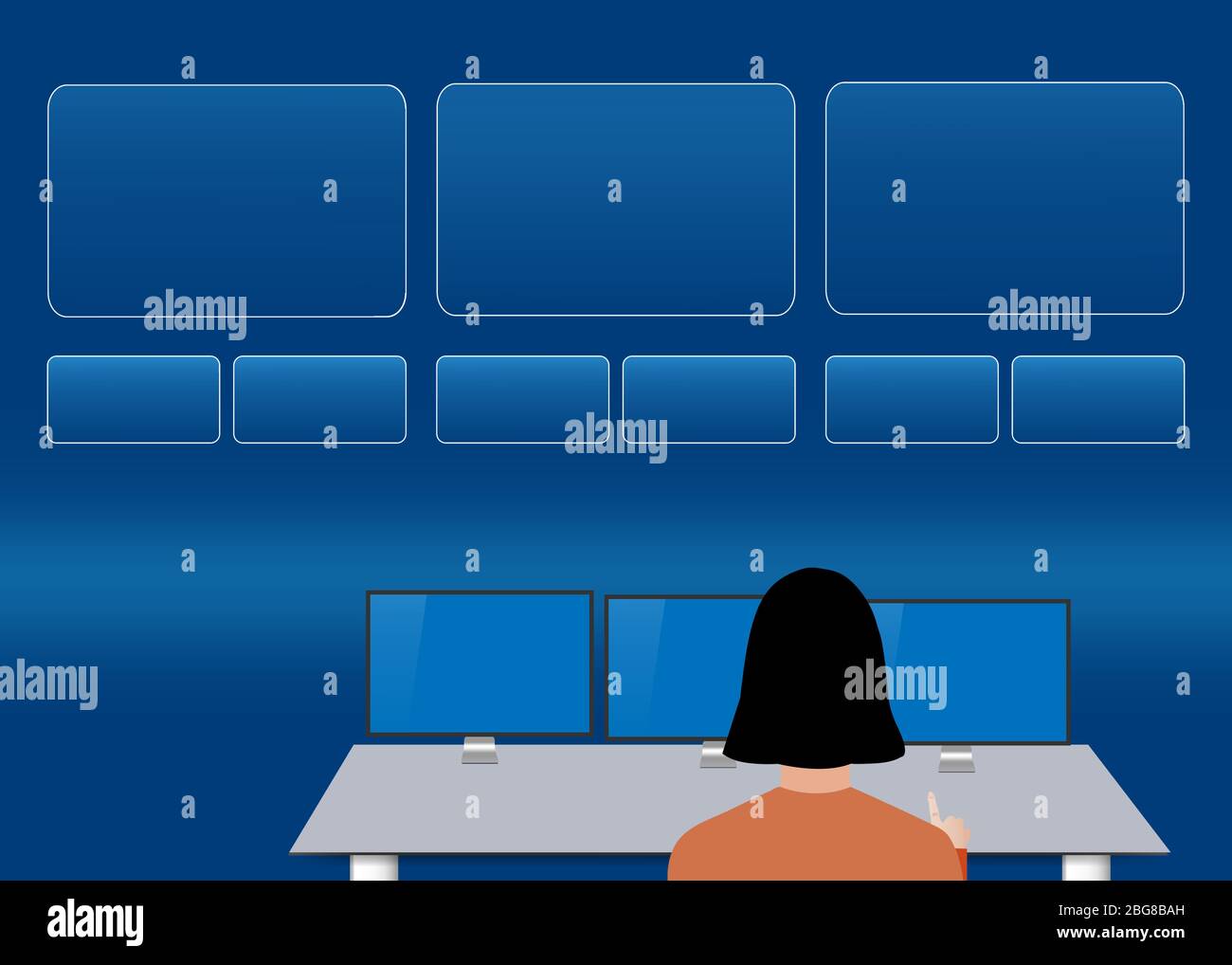 Dispatching table Stock Vector Images - Alamy