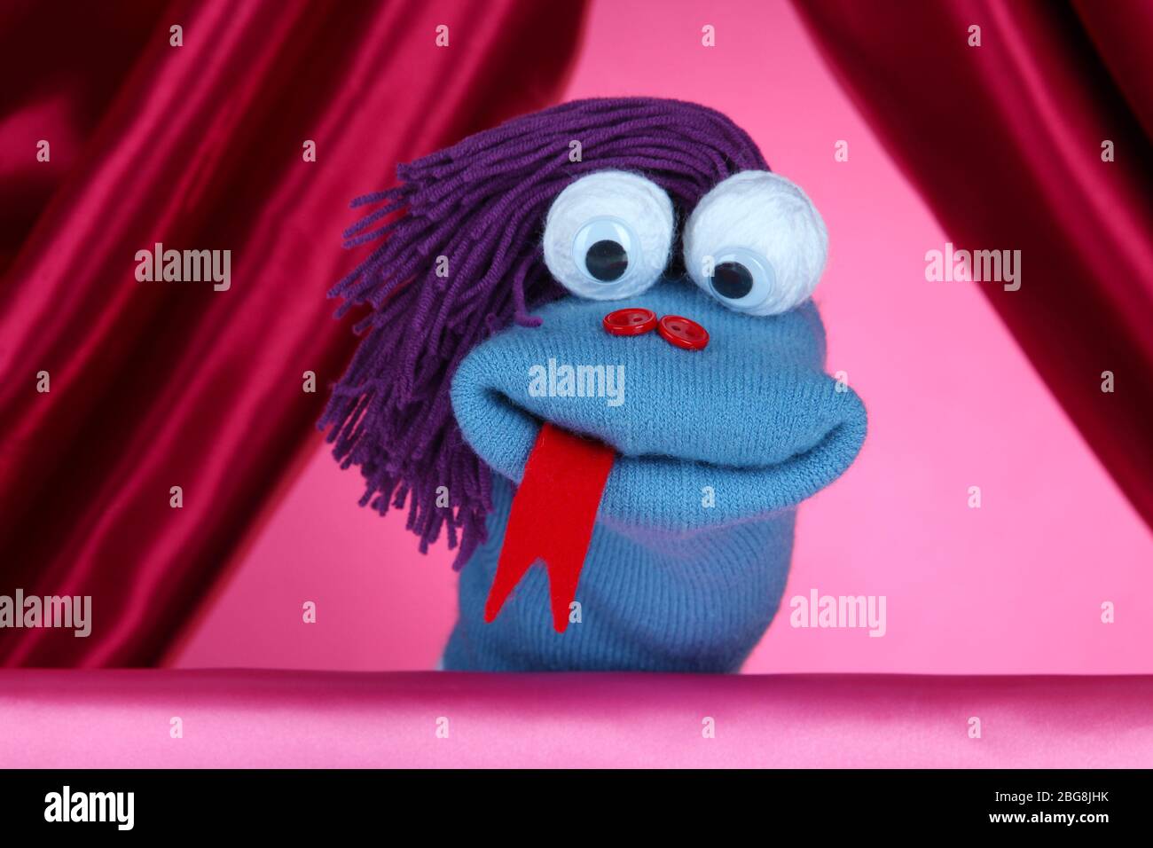 Hand puppet homemade hi-res stock photography and images - Alamy