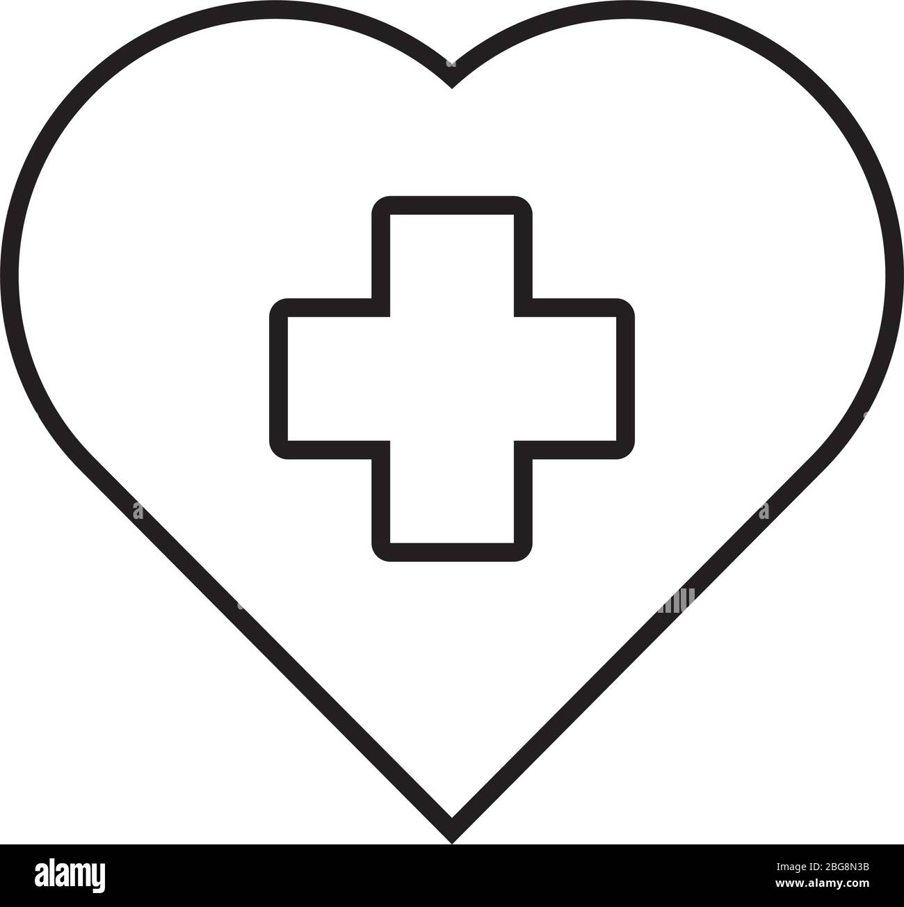 heart with cross solidarity line style Stock Vector Image & Art - Alamy heart with cross solidarity line style Stock Vector Image & Art - Alamy