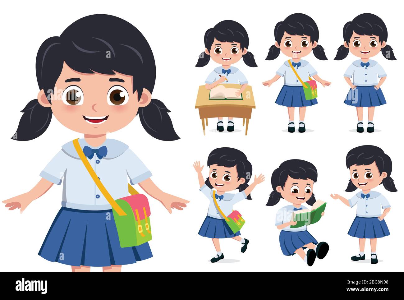 Girl Child Education Clip Art