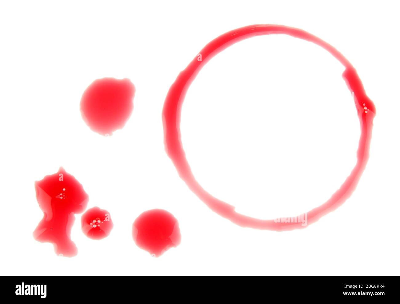 Wine ring stain white hi-res stock photography and images - Alamy