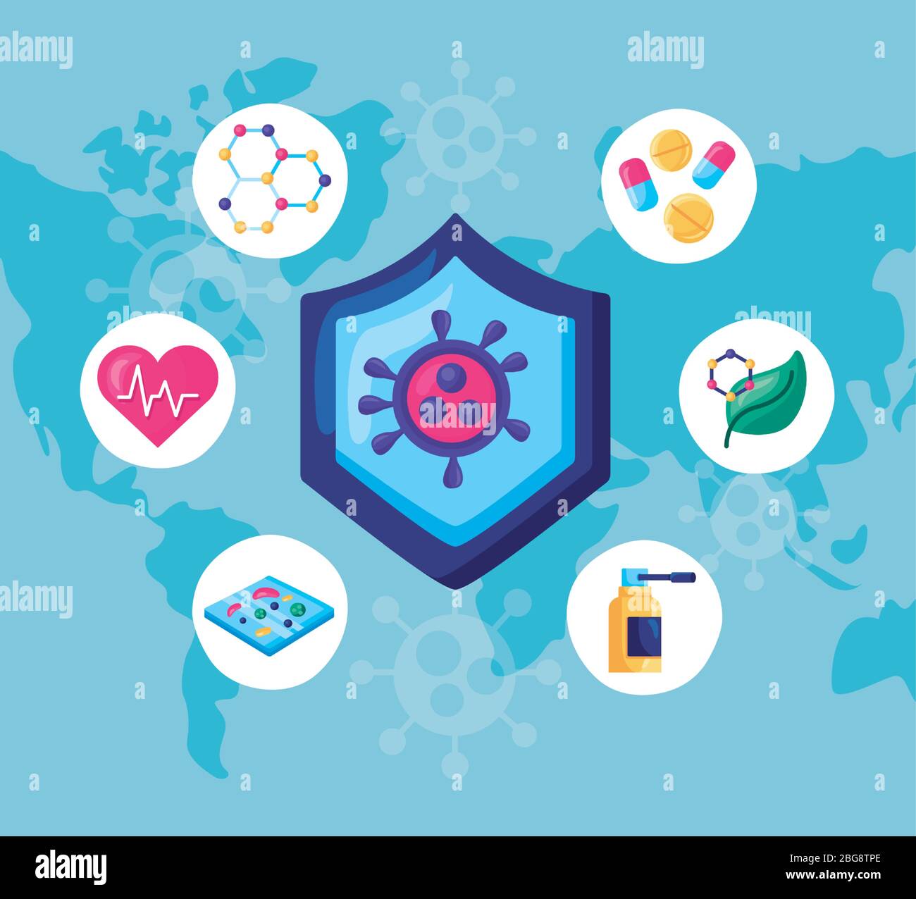 covid19 pandemic poster with earth planet Stock Vector Image & Art - Alamy