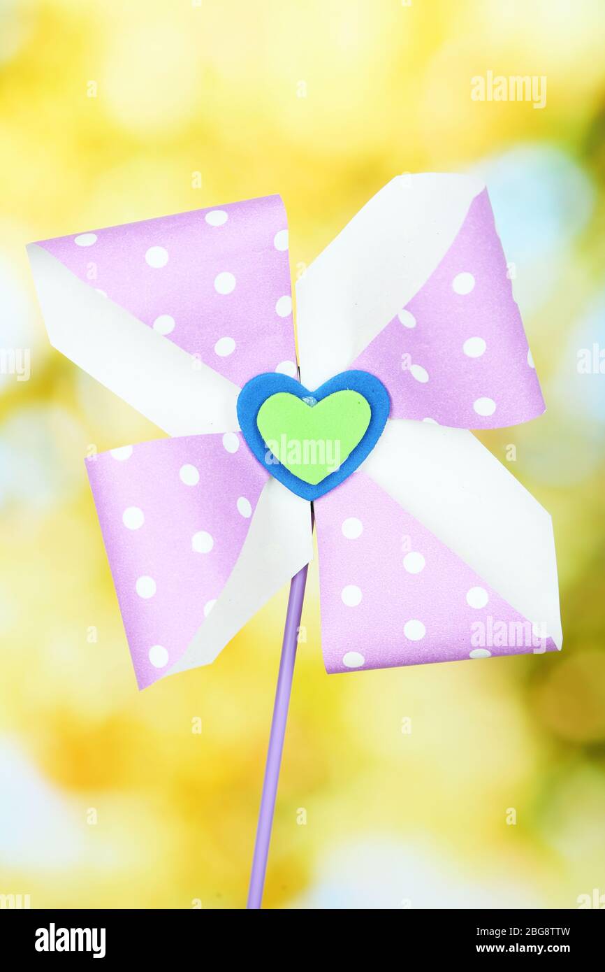 Air mill on nature background Stock Photo - Alamy