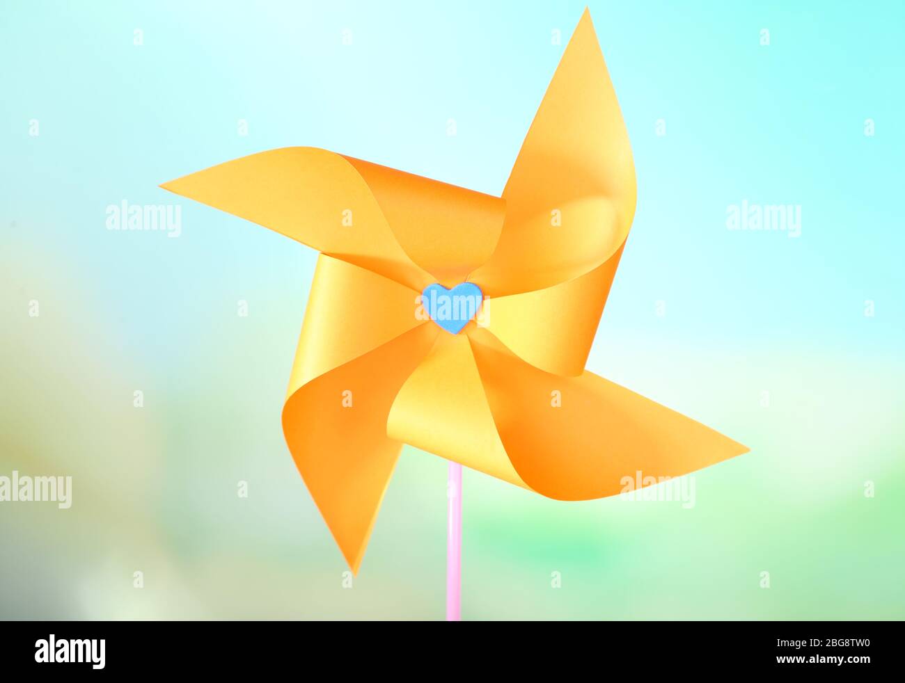 Air mill on nature background Stock Photo - Alamy