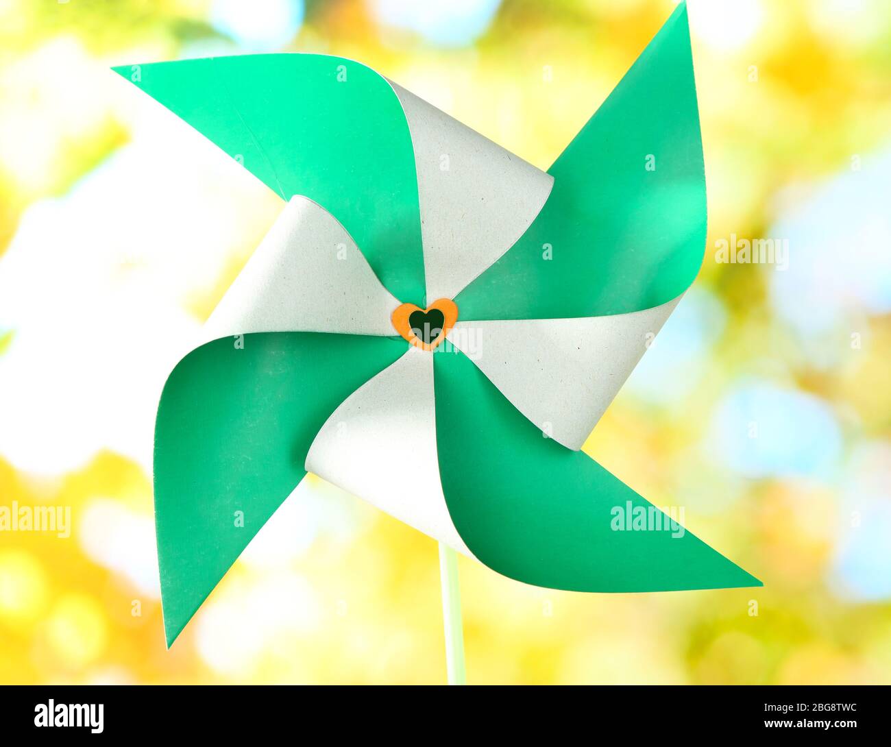 Air mill on nature background Stock Photo - Alamy