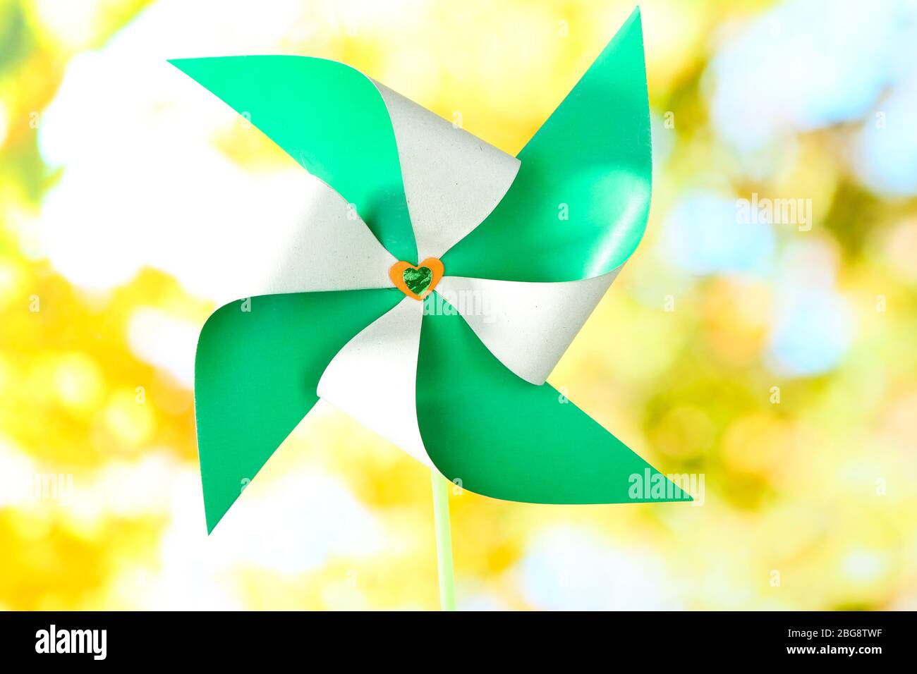 Air mill on nature background Stock Photo - Alamy