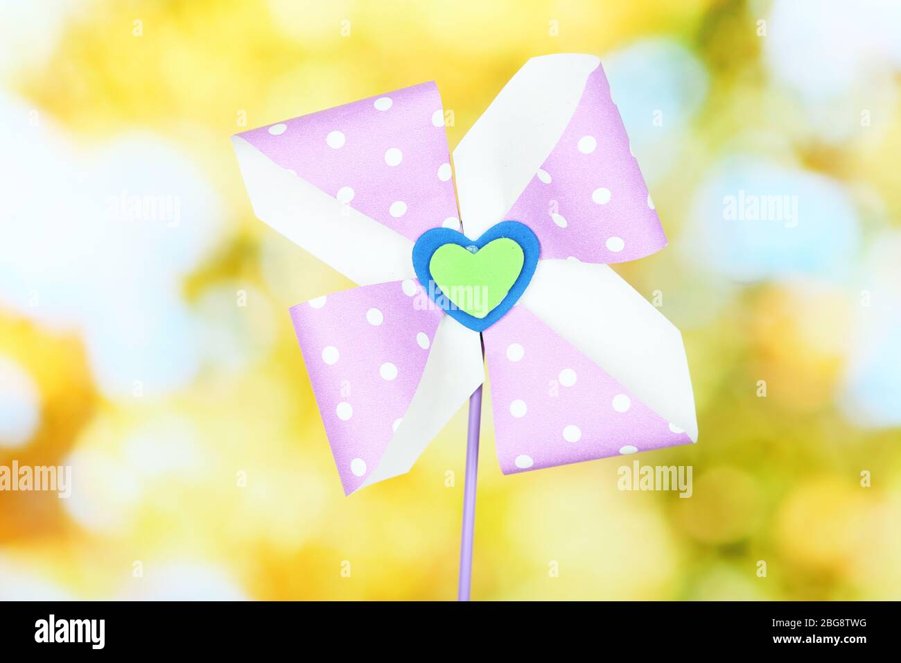 Air mill on nature background Stock Photo - Alamy